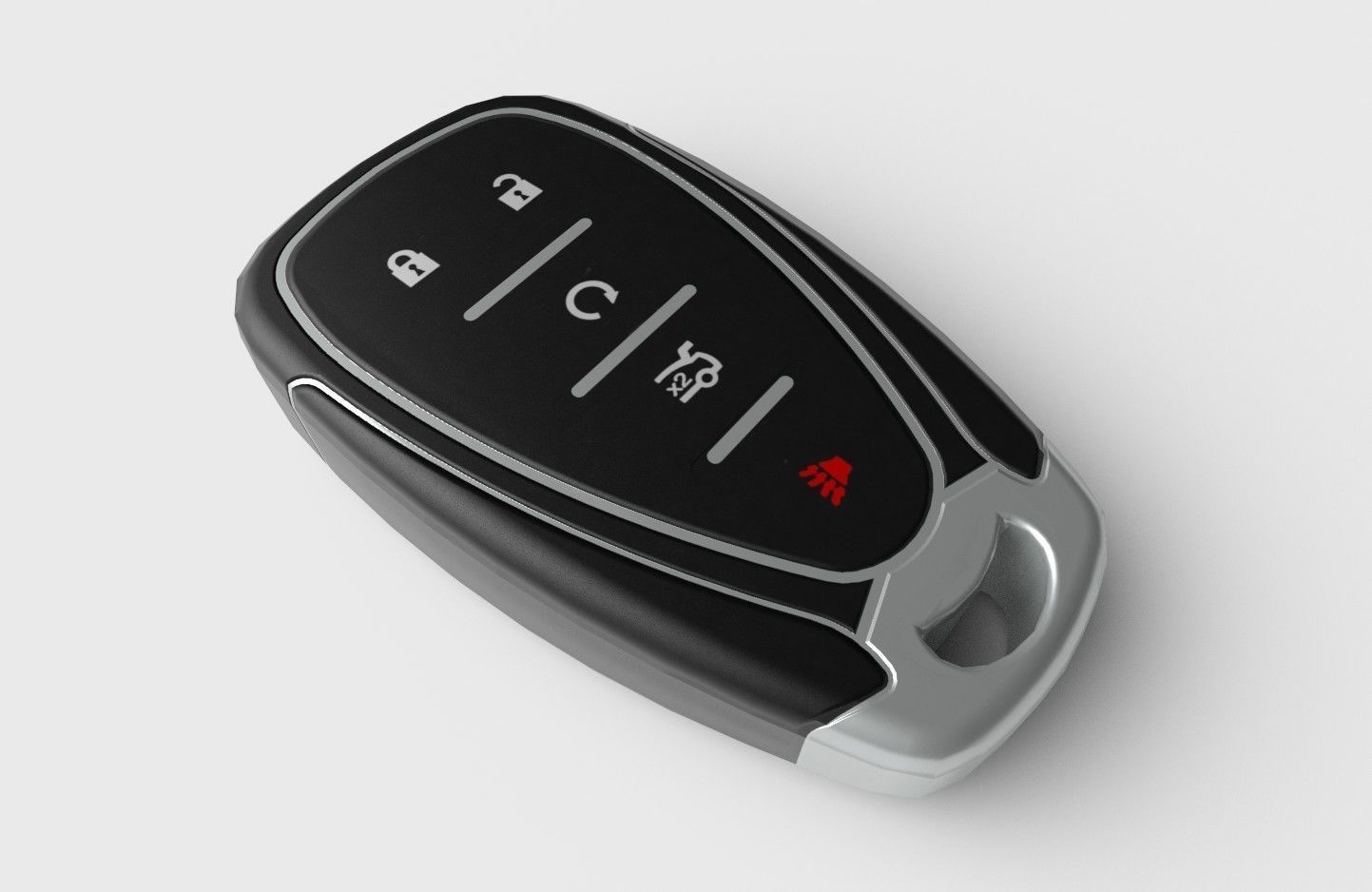 3D model Car Key LP 02 VR / AR / low-poly | CGTrader