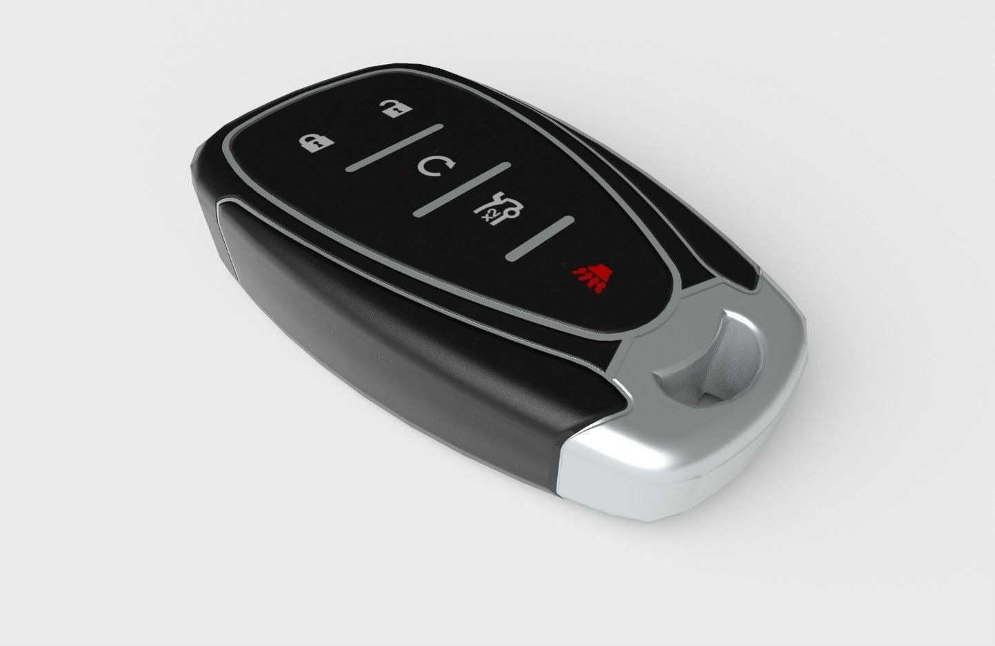 3D model Car Key LP 02 VR / AR / low-poly | CGTrader