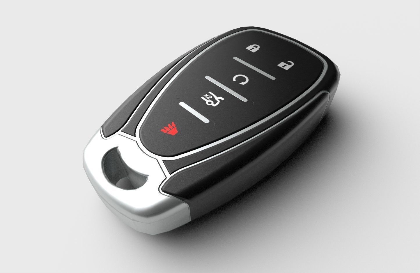 3D model Car Key LP 02 VR / AR / low-poly | CGTrader