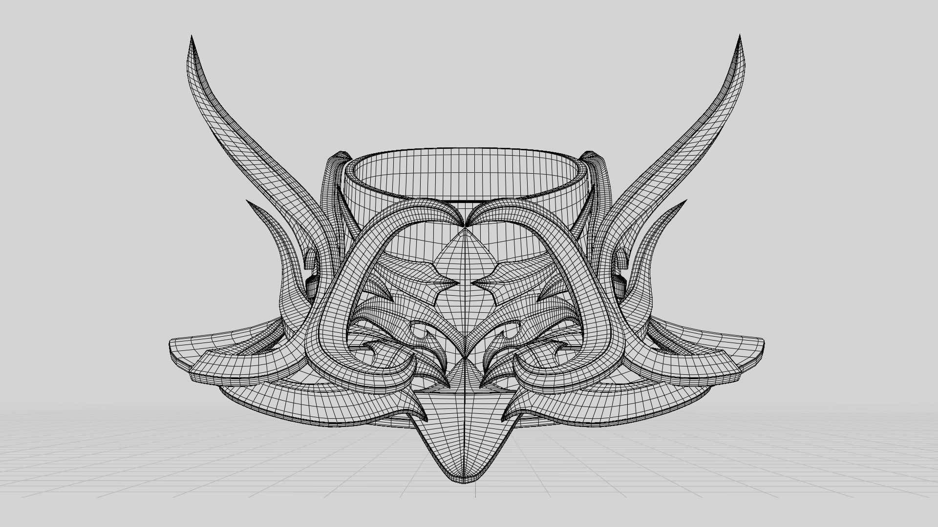 Neck Armor freestyle for film female 3D model | CGTrader