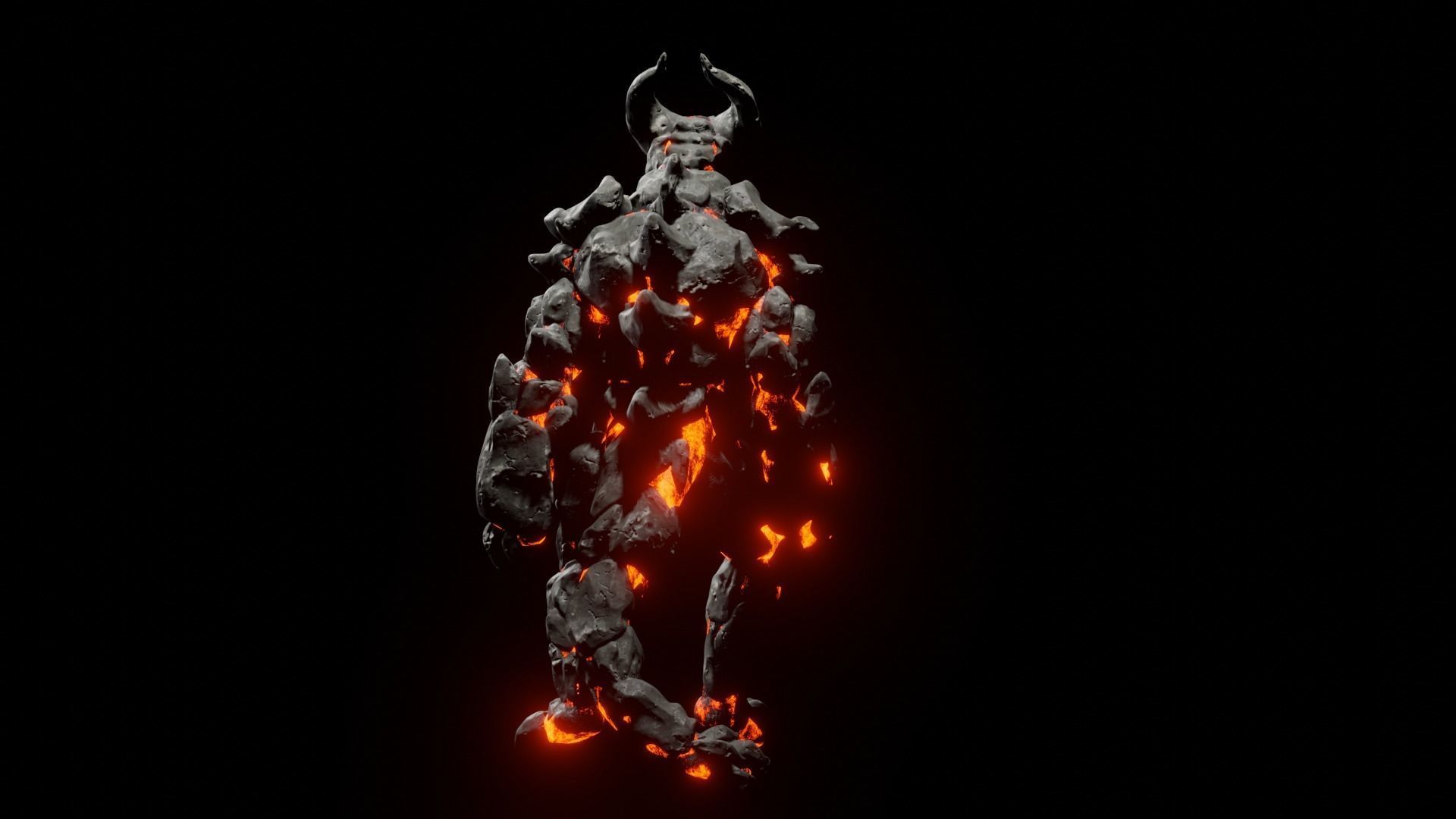 Rock Demon 3D model | CGTrader
