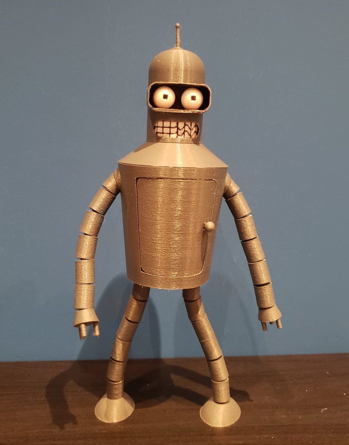 Bender Action Figure Futurama 3D model 3D printable | CGTrader