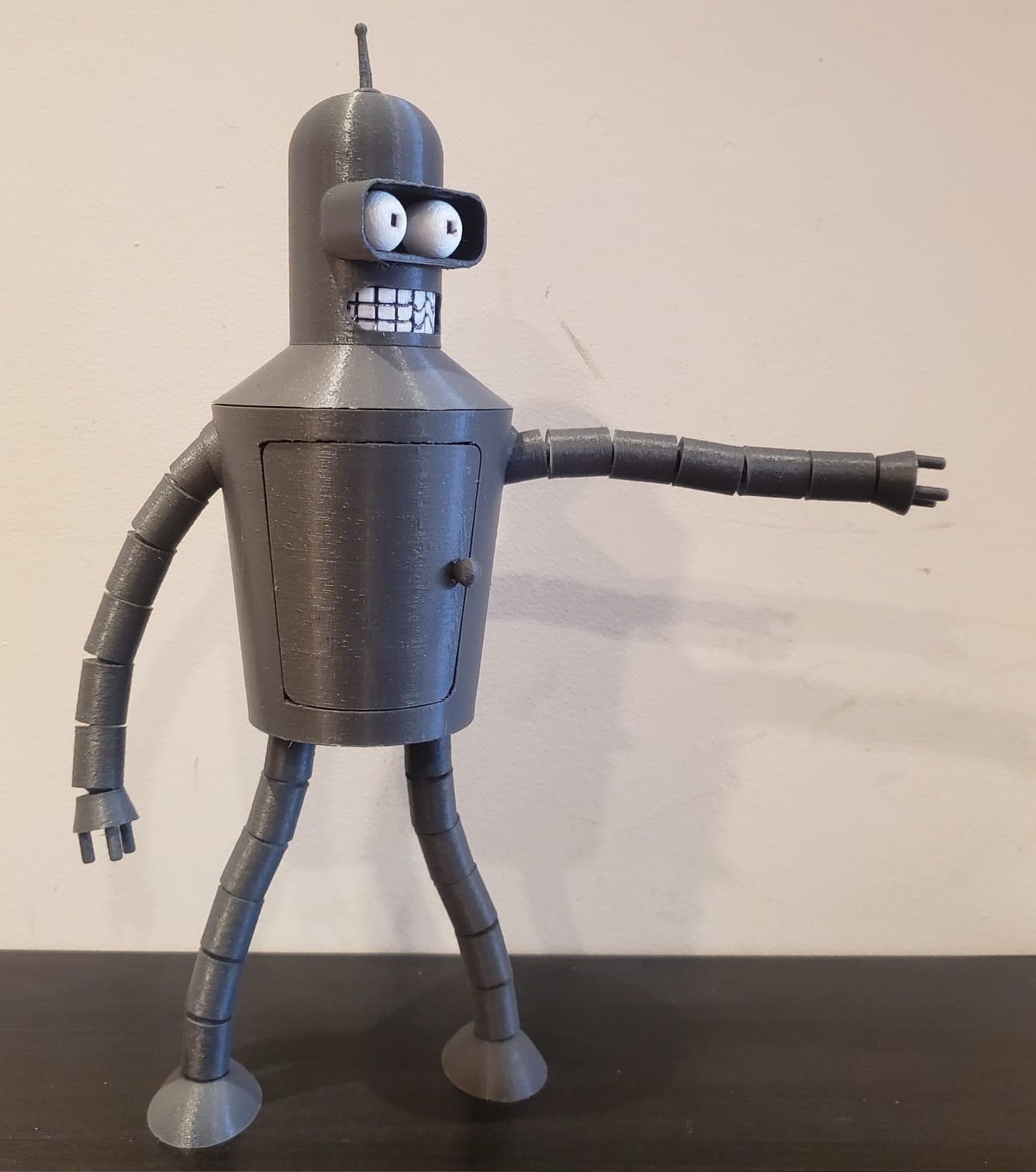 Bender Action Figure Futurama 3D model 3D printable | CGTrader