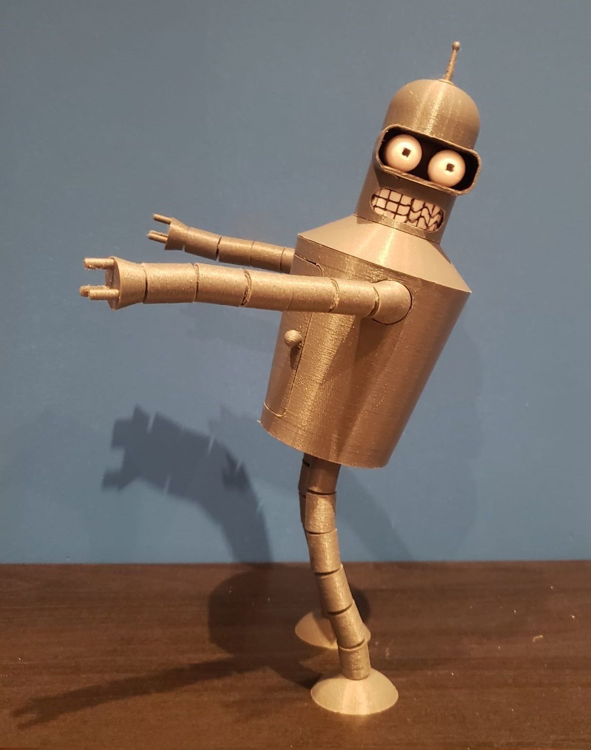 Bender Action Figure Futurama 3D model 3D printable | CGTrader
