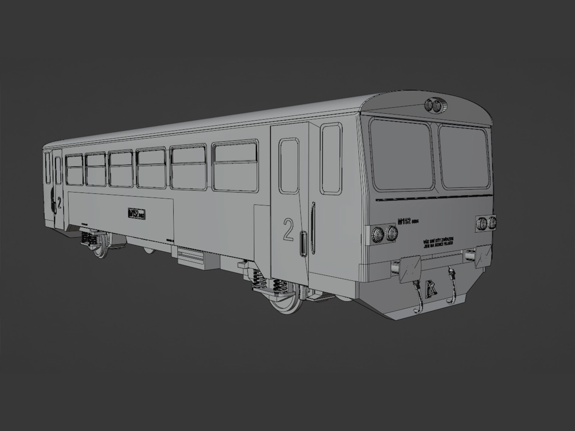 CSD M152 train 3D model | CGTrader