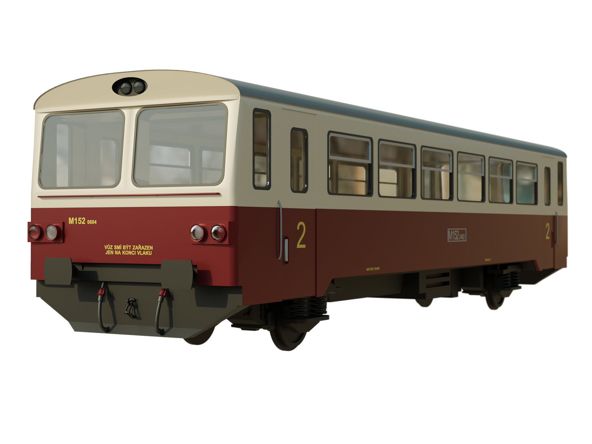 CSD M152 train 3D model | CGTrader