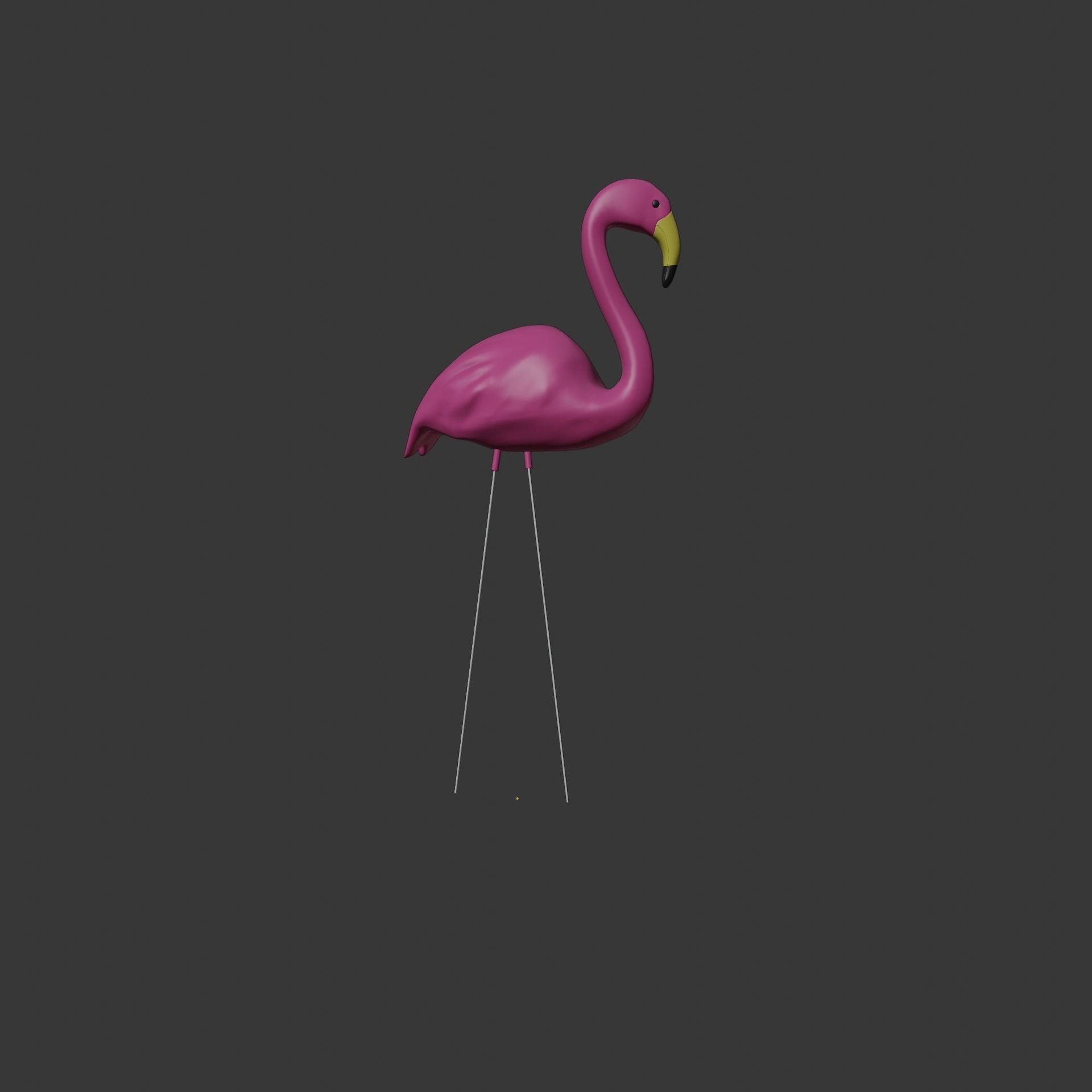 3D model Exterior Flamingo VR / AR / low-poly | CGTrader