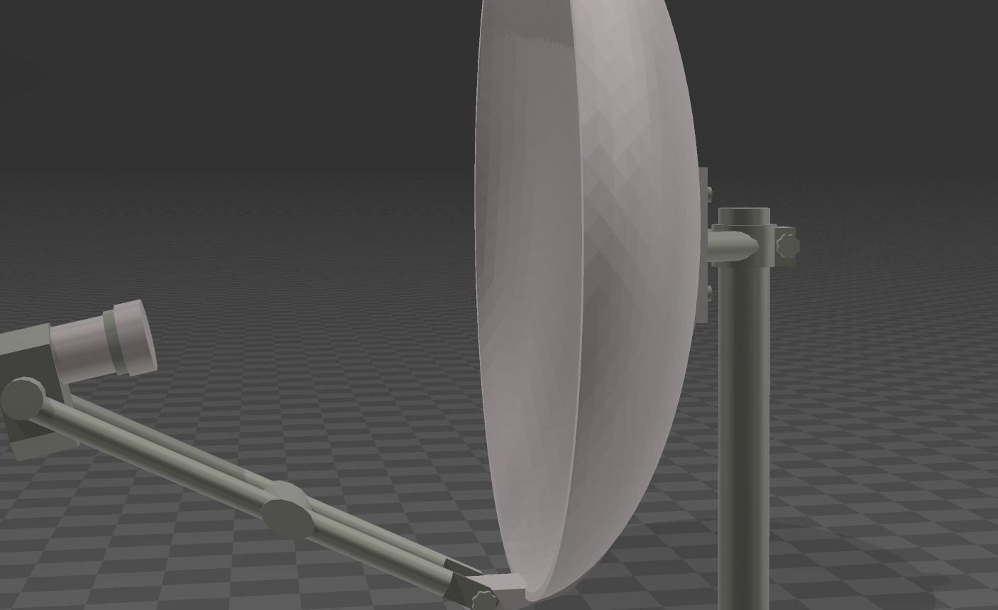 3D model Parabolic antenna VR / AR / low-poly | CGTrader