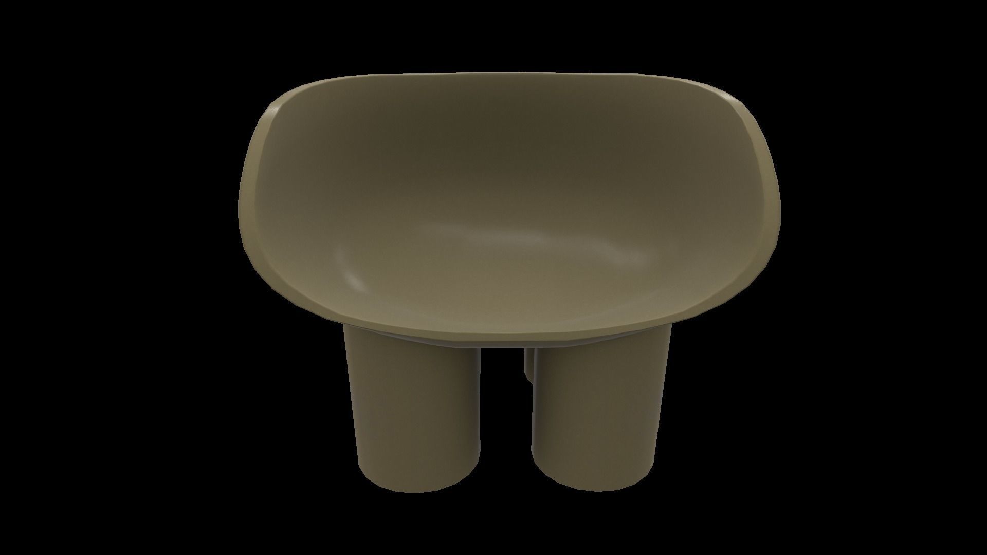 3D model Roly Poly Chair 3D model VR / AR / low-poly | CGTrader