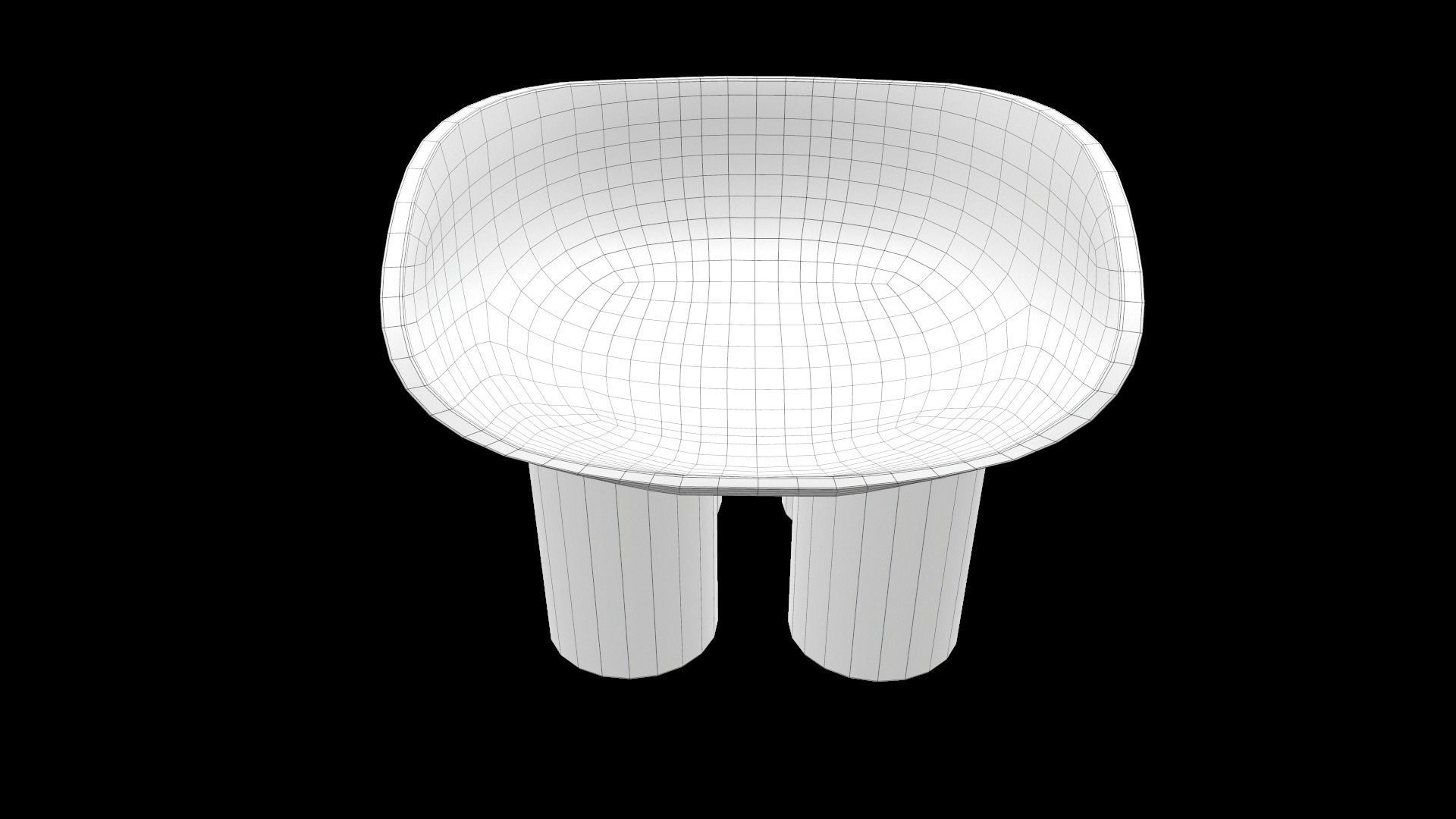 3D model Roly Poly Chair 3D model VR / AR / low-poly | CGTrader