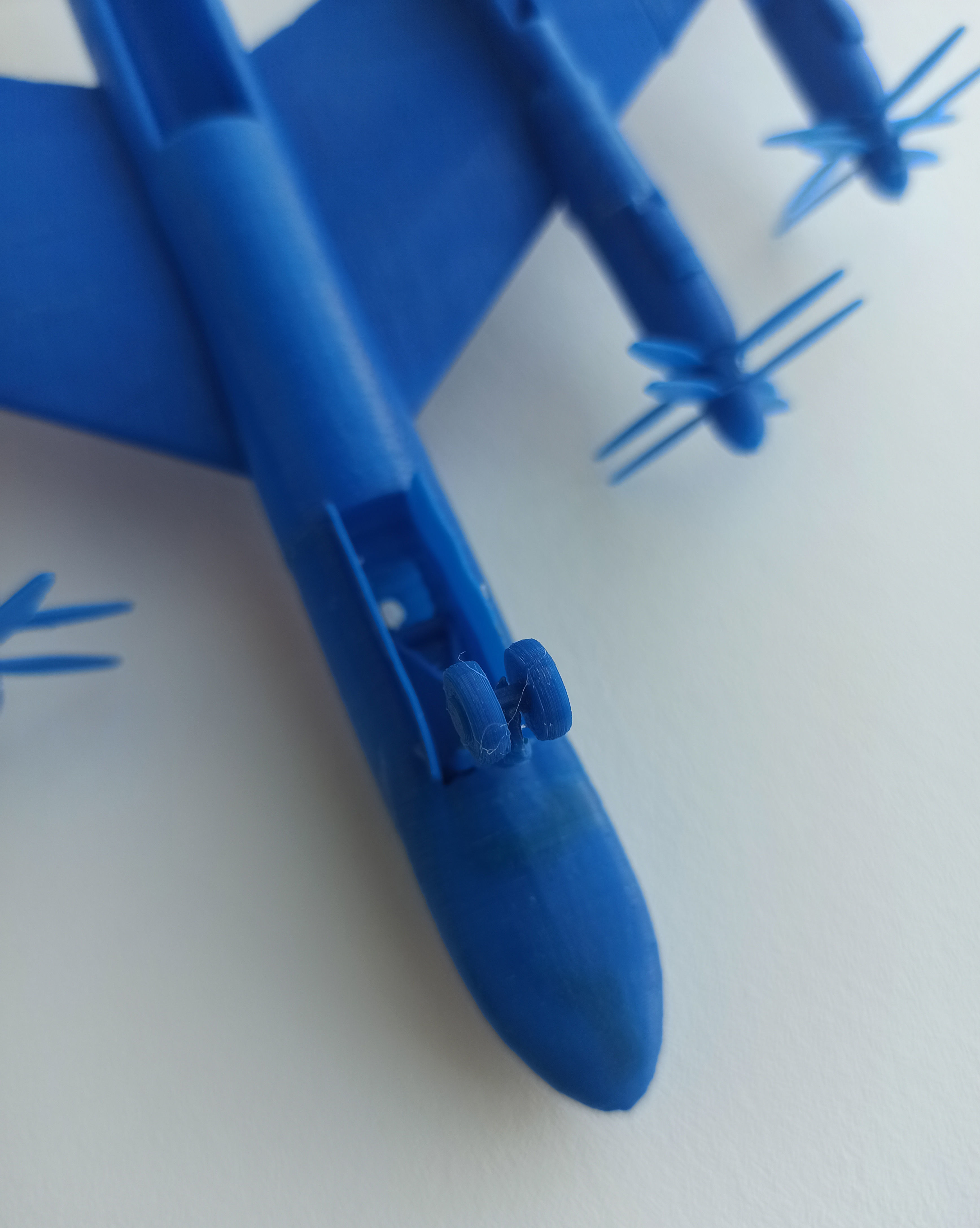 Tu-95 airplane with propellers 3D model 3D printable | CGTrader