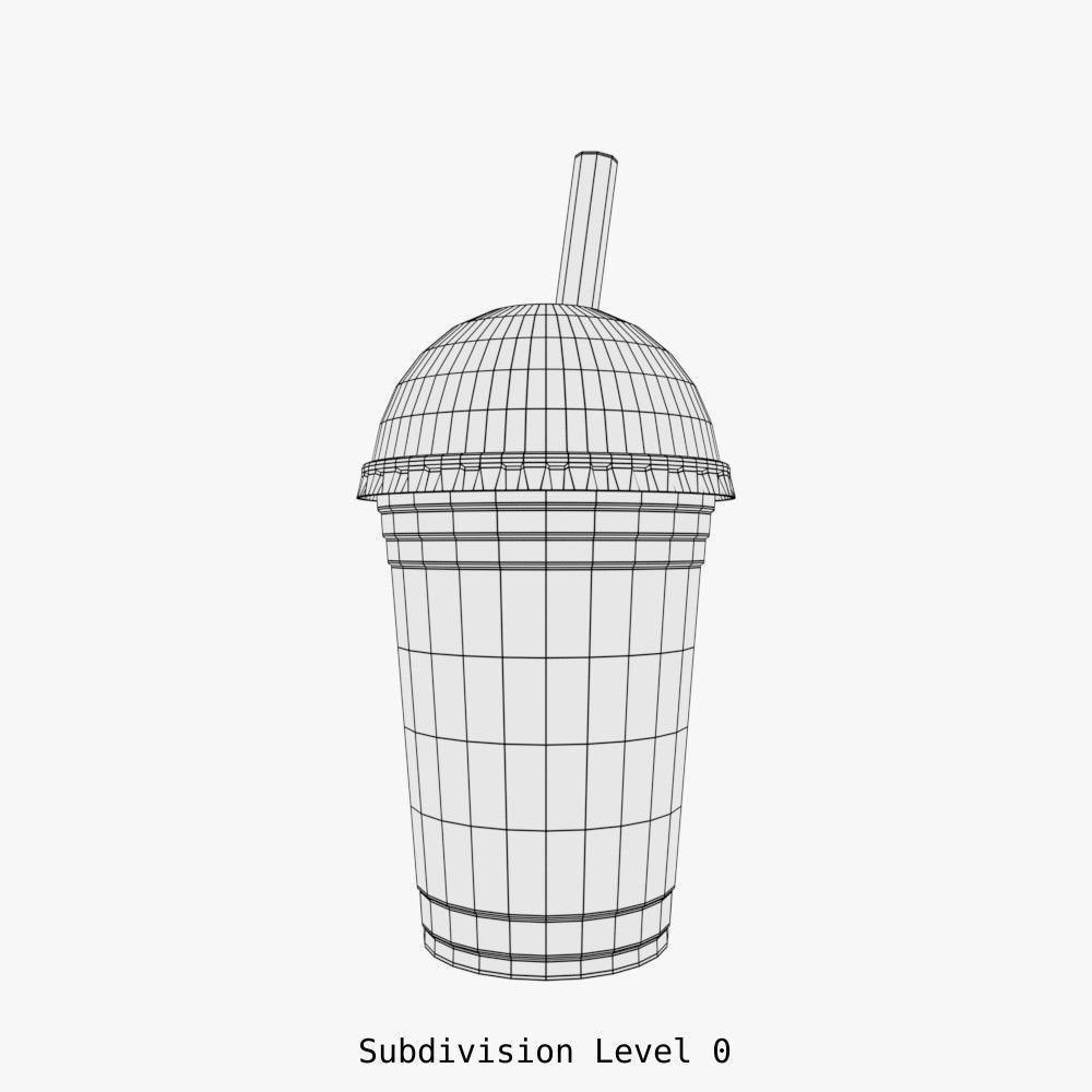 Bubble tea 3D model | CGTrader