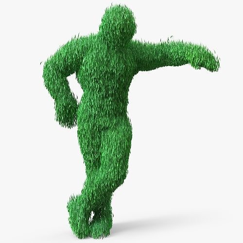 Human Topiary Garden Sculptures 3D model | CGTrader