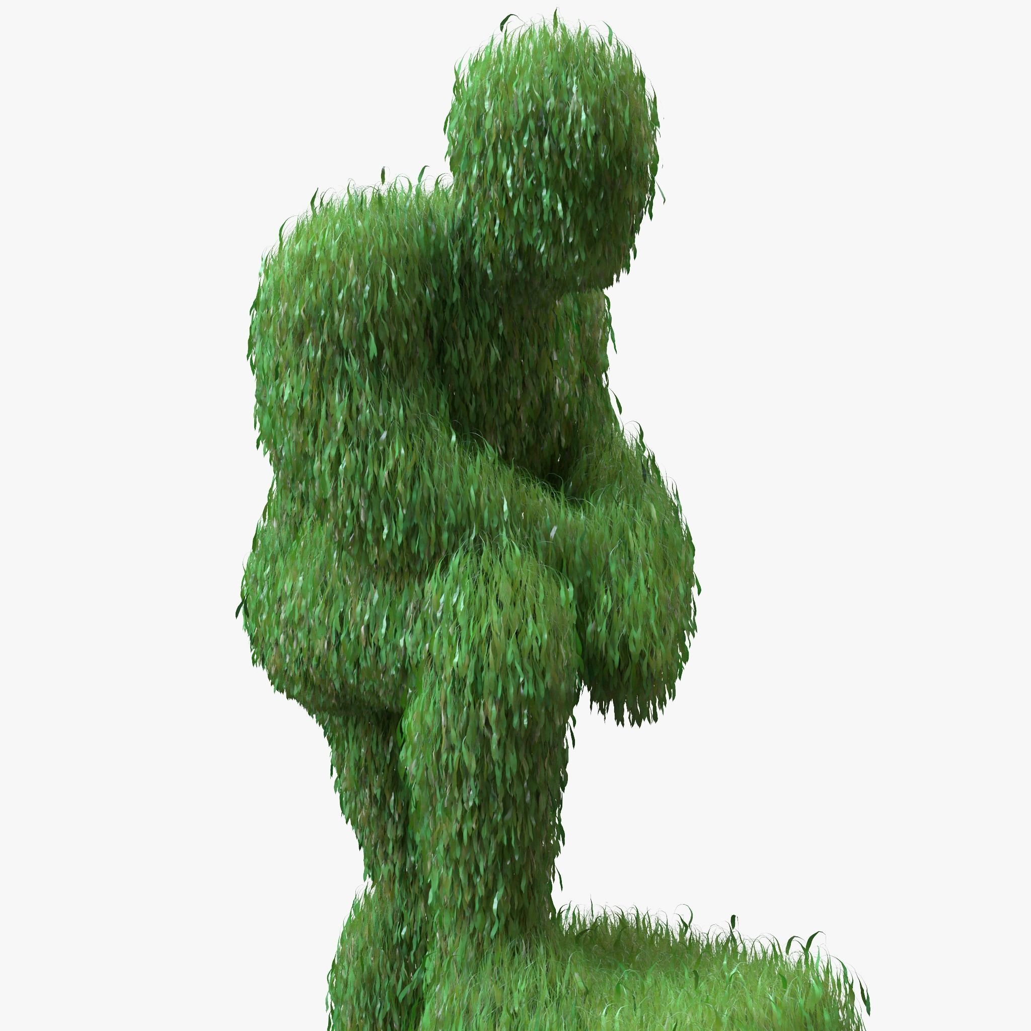 Human Topiary Garden Sculptures 3D model | CGTrader