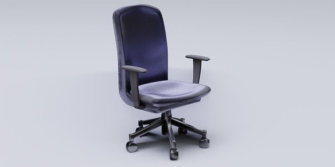 Chair office 02 model in Blender 3D model | CGTrader
