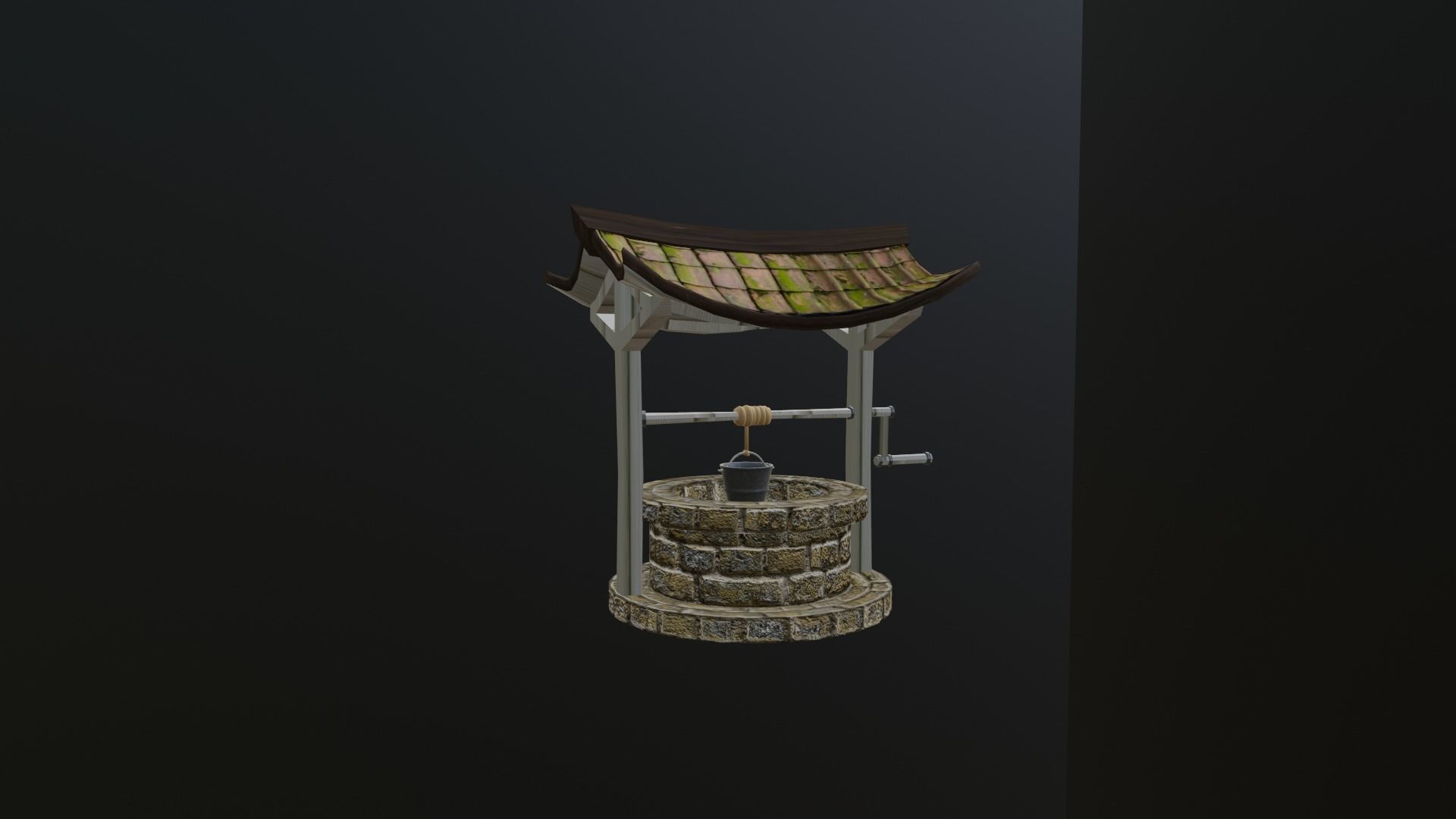 3D model Stylized Water Well VR / AR / low-poly | CGTrader