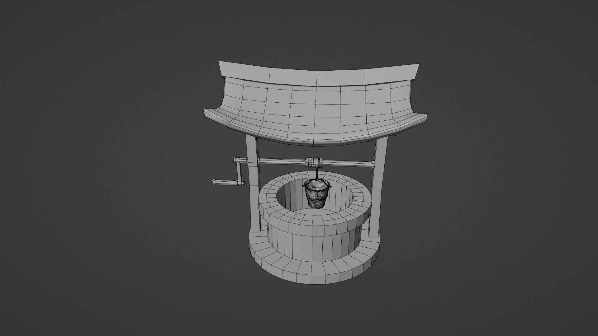 3D model Stylized Water Well VR / AR / low-poly | CGTrader