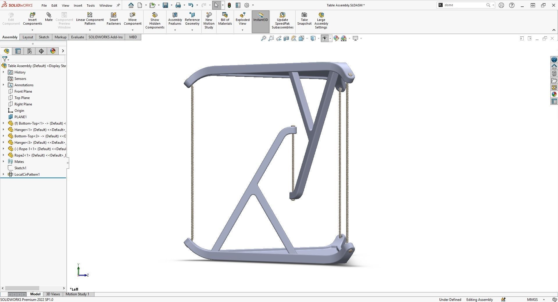 Impossible Table - Triangular - Model for Home and Office Use 3D model ...