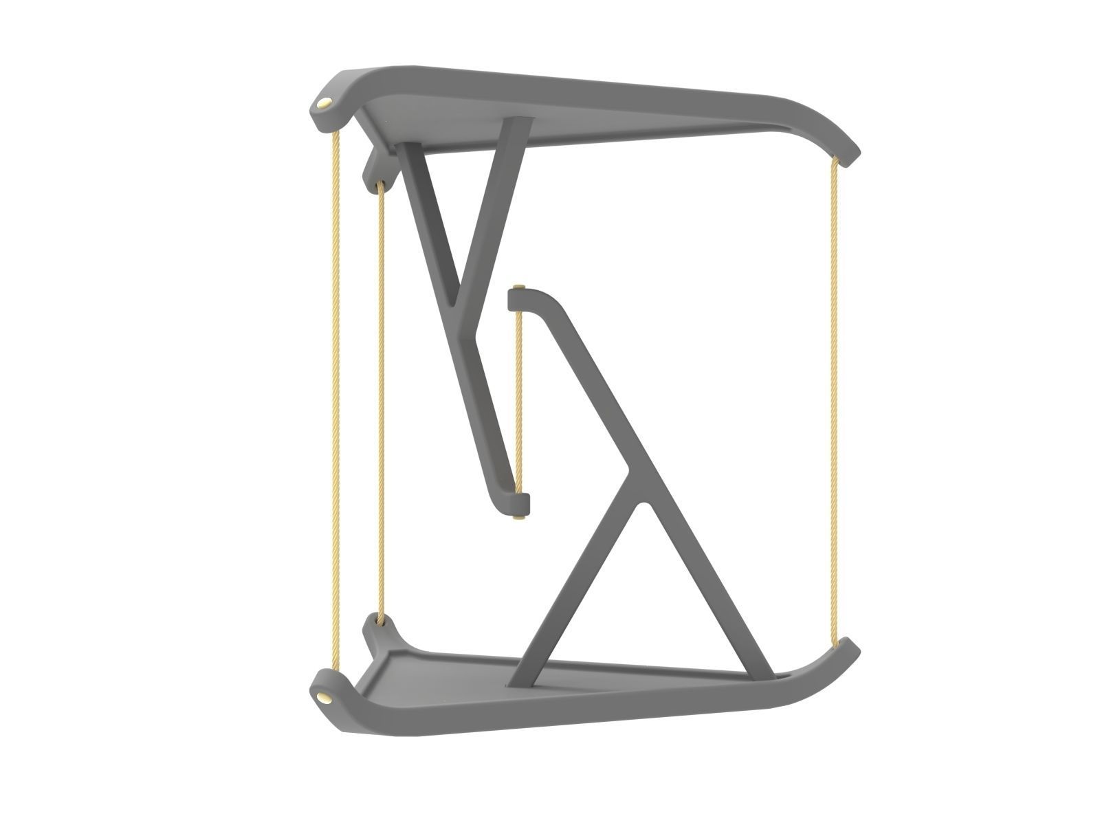 Impossible Table - Triangular - Model for Home and Office Use 3D model ...