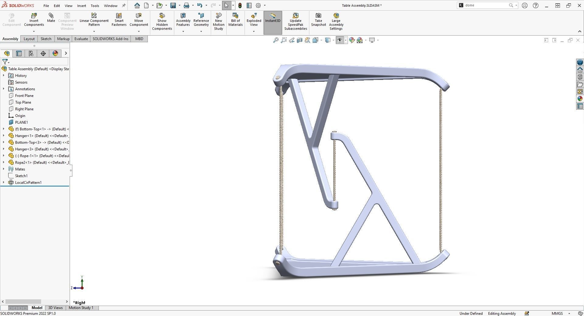 Impossible Table - Triangular - Model for Home and Office Use 3D model ...