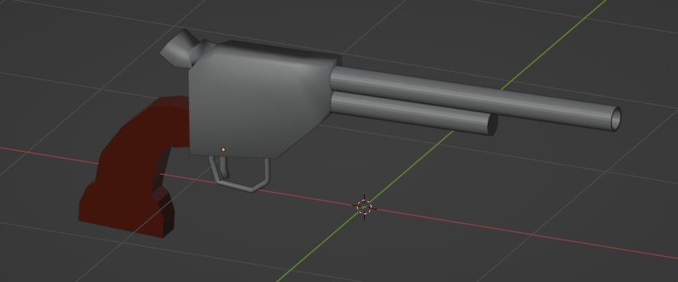 CowBoy Gun free VR / AR / low-poly 3D model | CGTrader