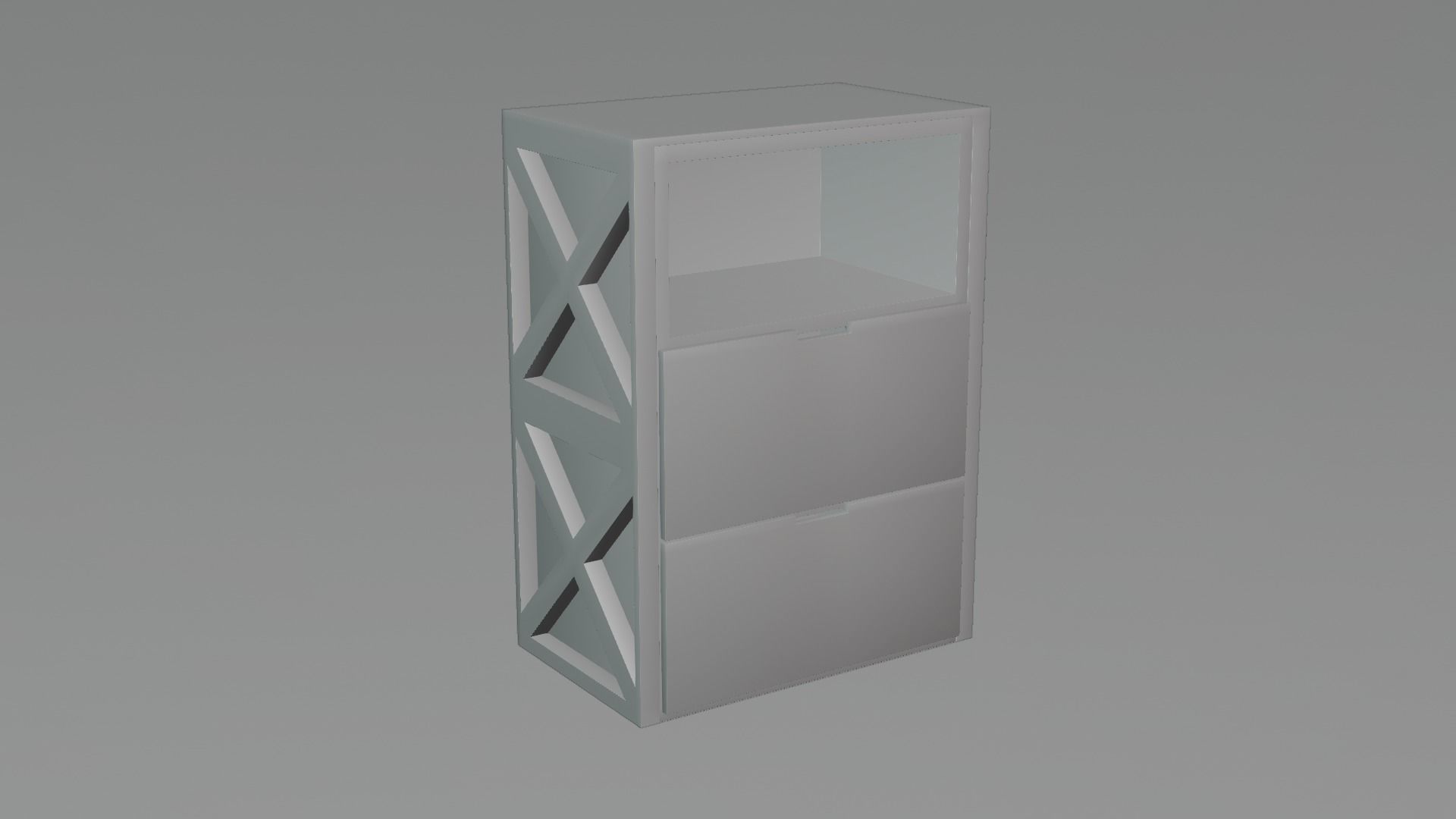 Loft bedside table free 3D model | CGTrader