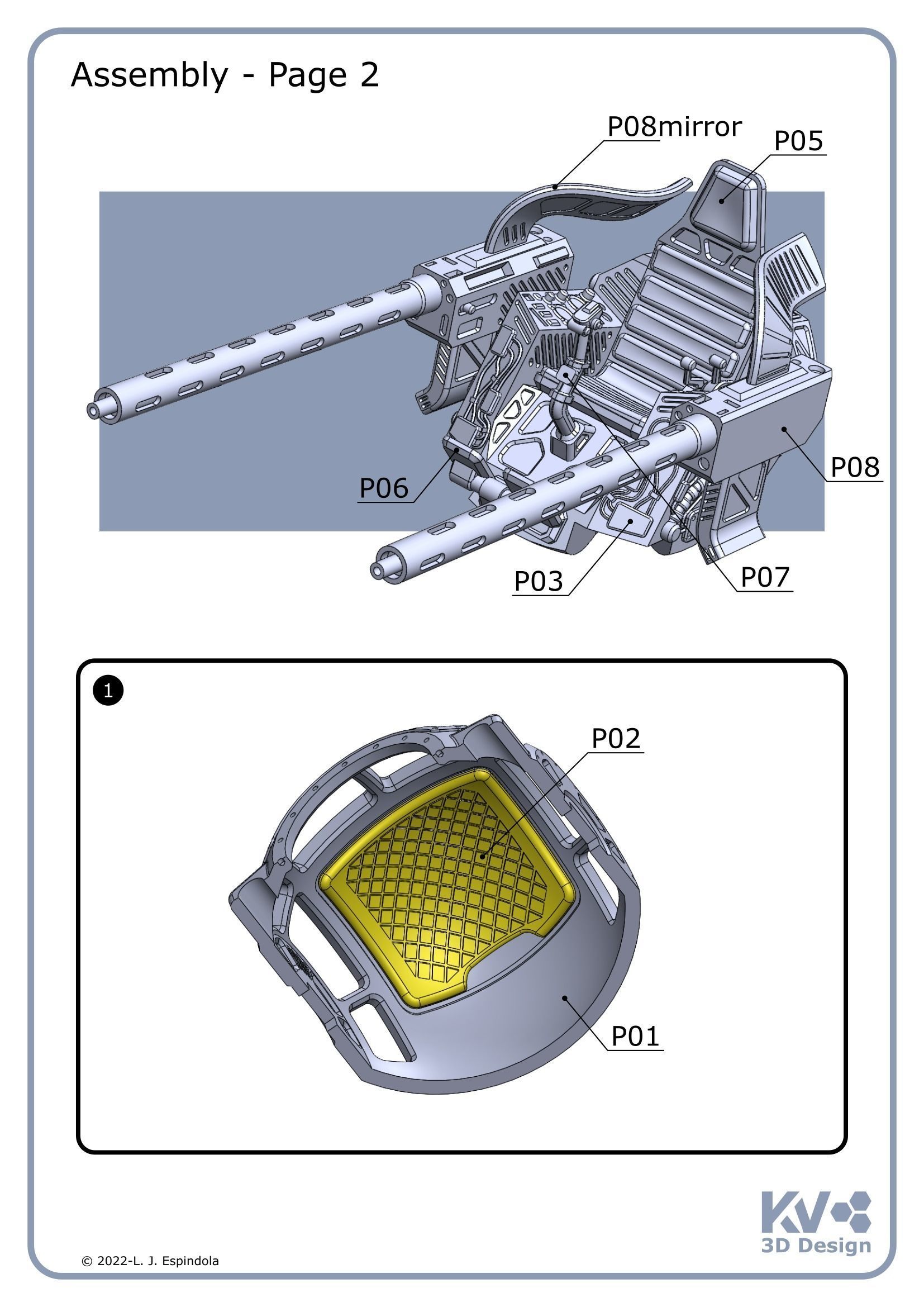 KV-Flying Vehicle-001 3D model 3D printable | CGTrader