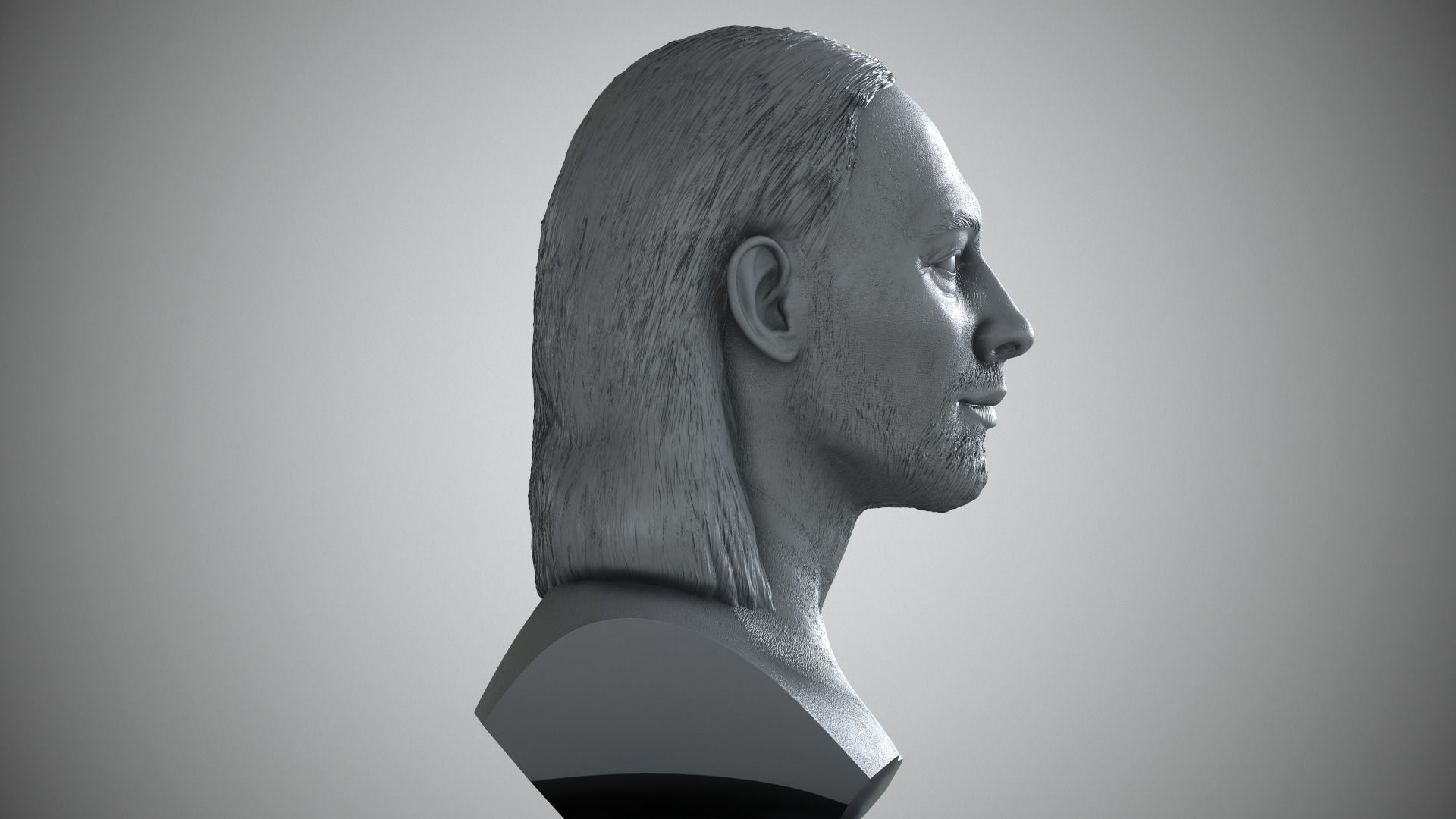 Thom Yorke 3D model 3D printable | CGTrader