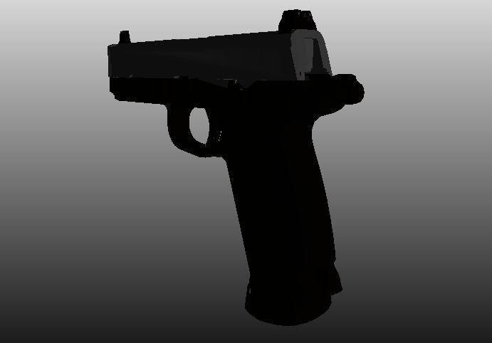 glock Gun 3d free 3D model | CGTrader