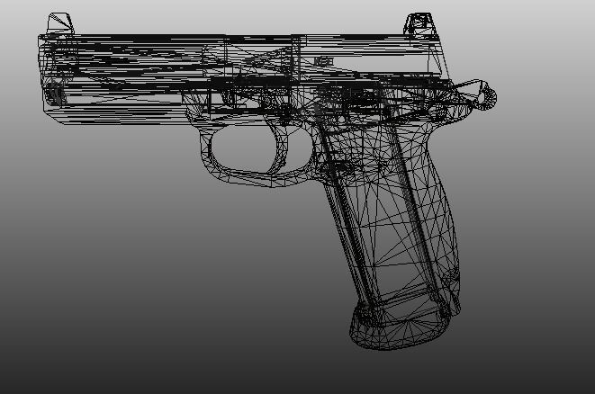 glock Gun 3d free 3D model | CGTrader