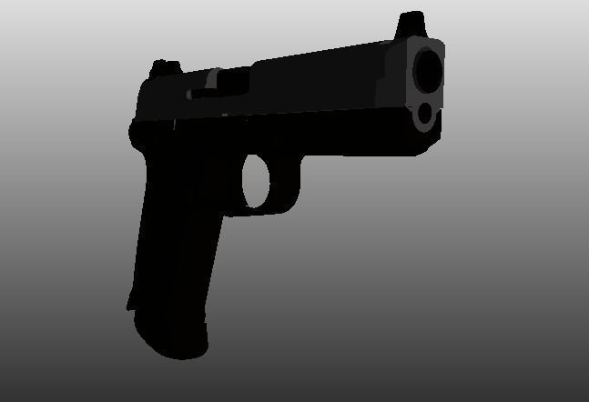 glock Gun 3d free 3D model | CGTrader