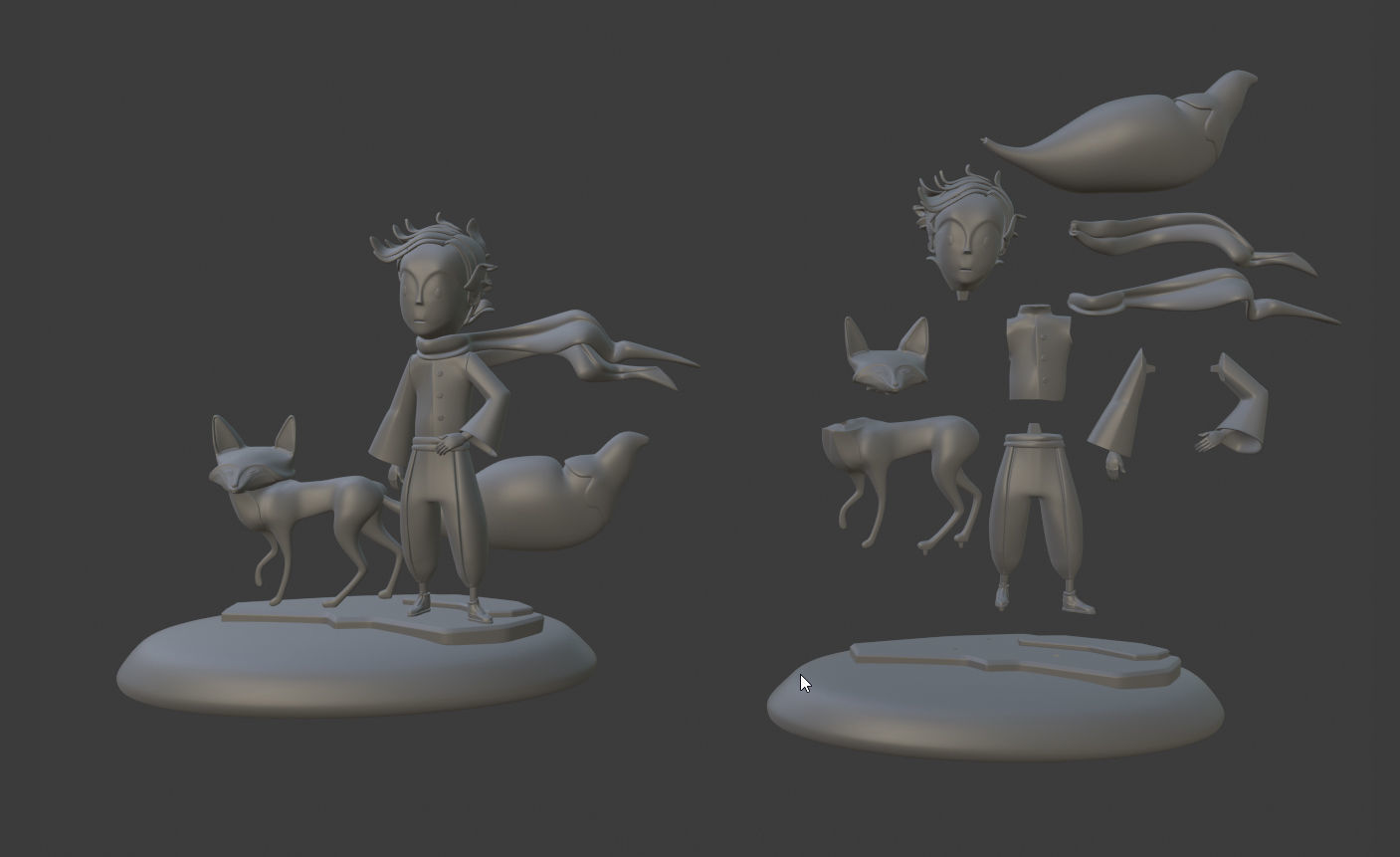 The Little Prince 3D Print 3D model 3D printable | CGTrader