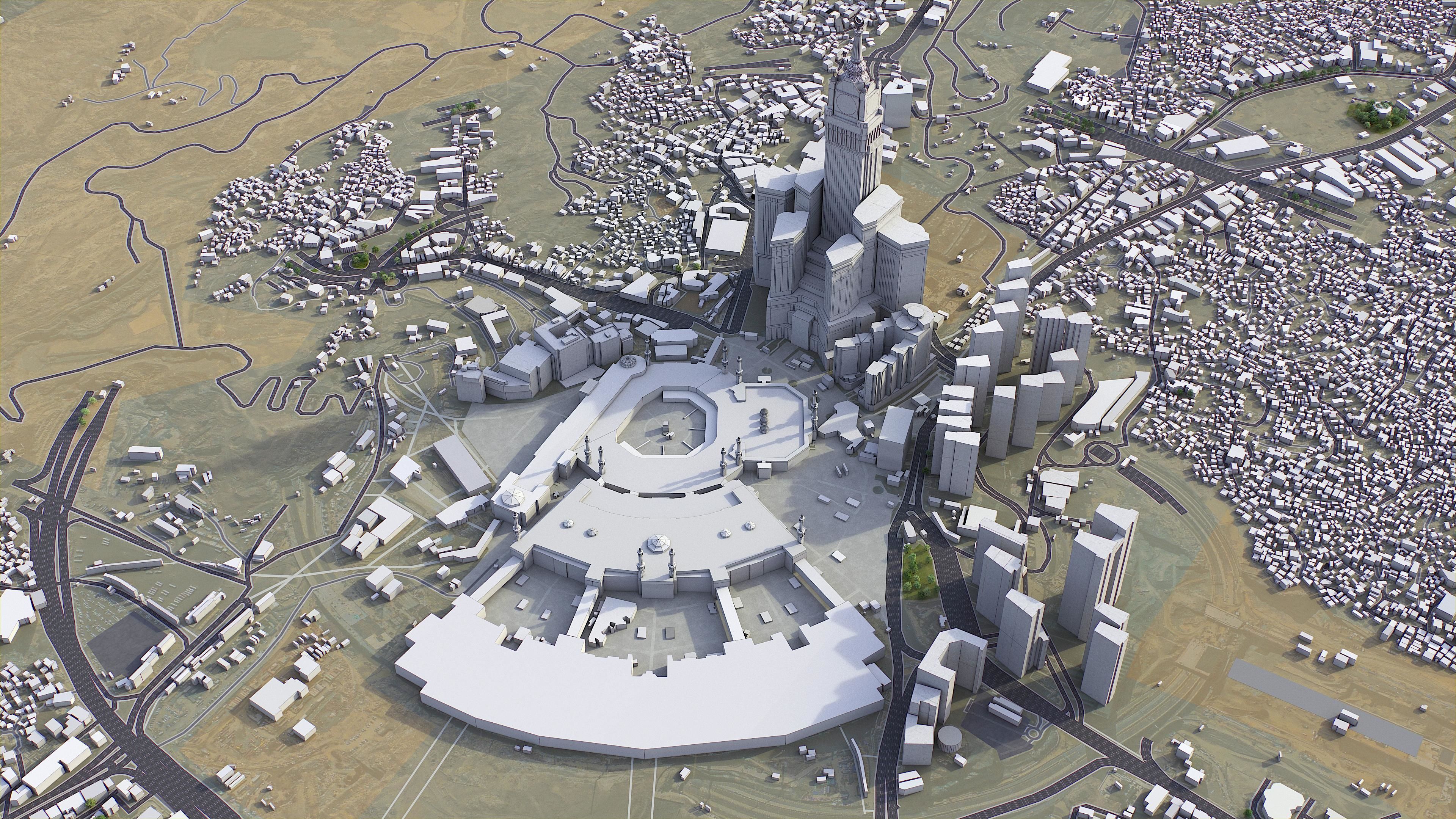 3D model Mecca VR / AR / low-poly | CGTrader