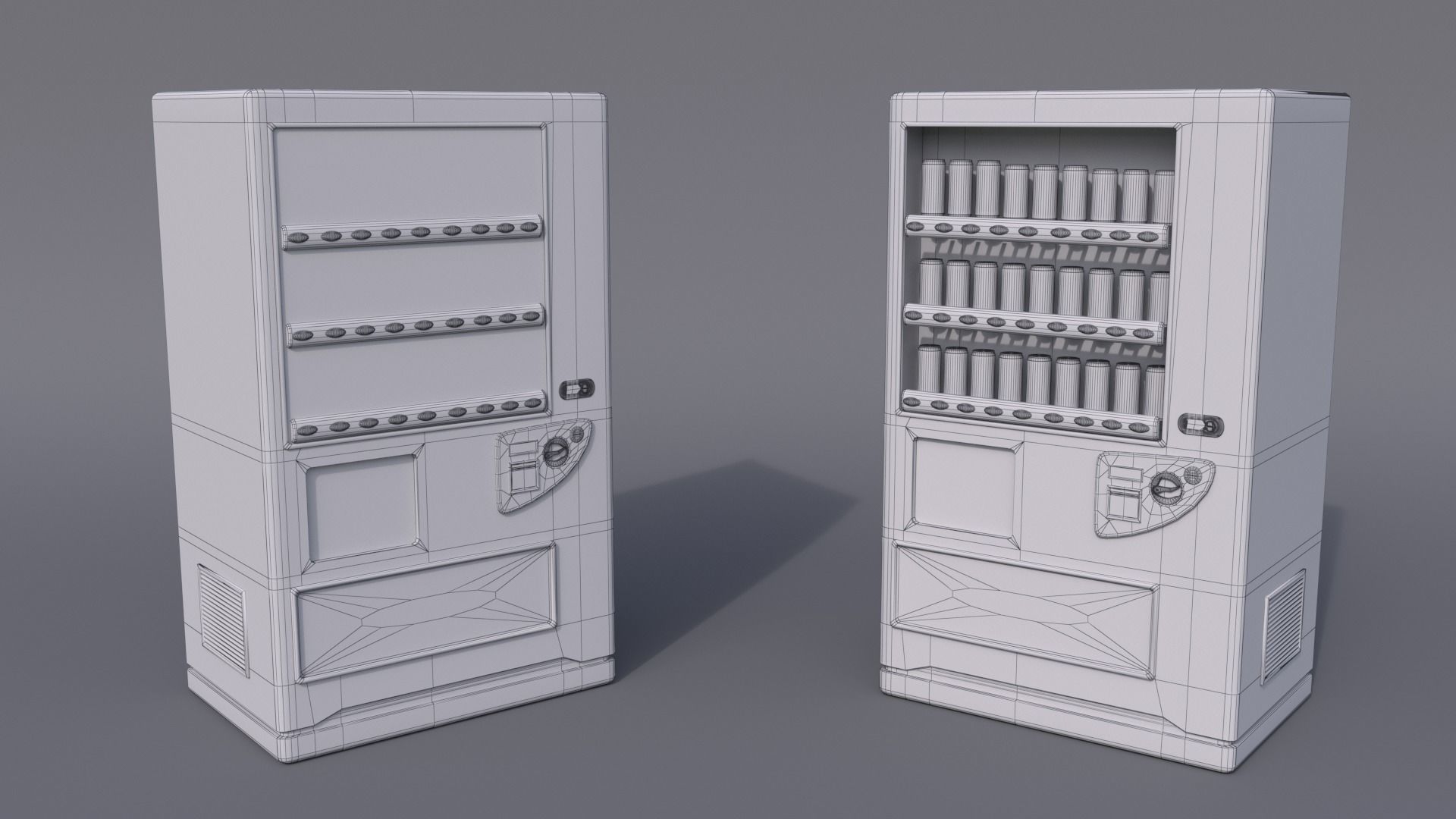 3D model Japan Vending Machine PBR VR / AR / low-poly | CGTrader