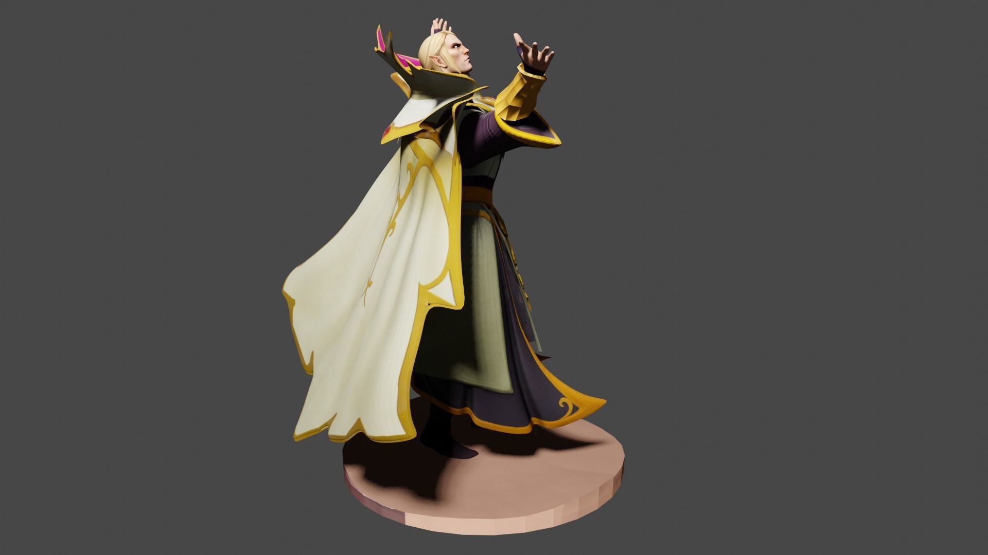 3D model Invoker from Dota 2 VR / AR / low-poly | CGTrader