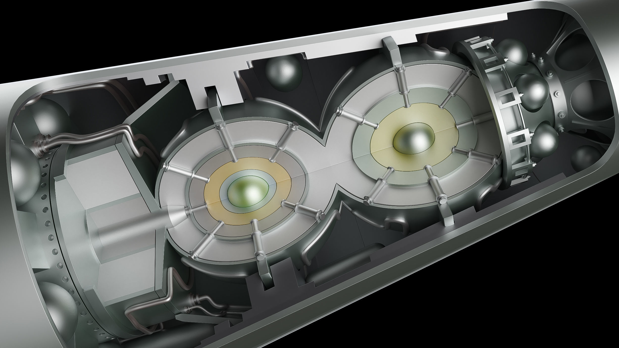 3D model Thermonuclear Warhead VR / AR / low-poly | CGTrader