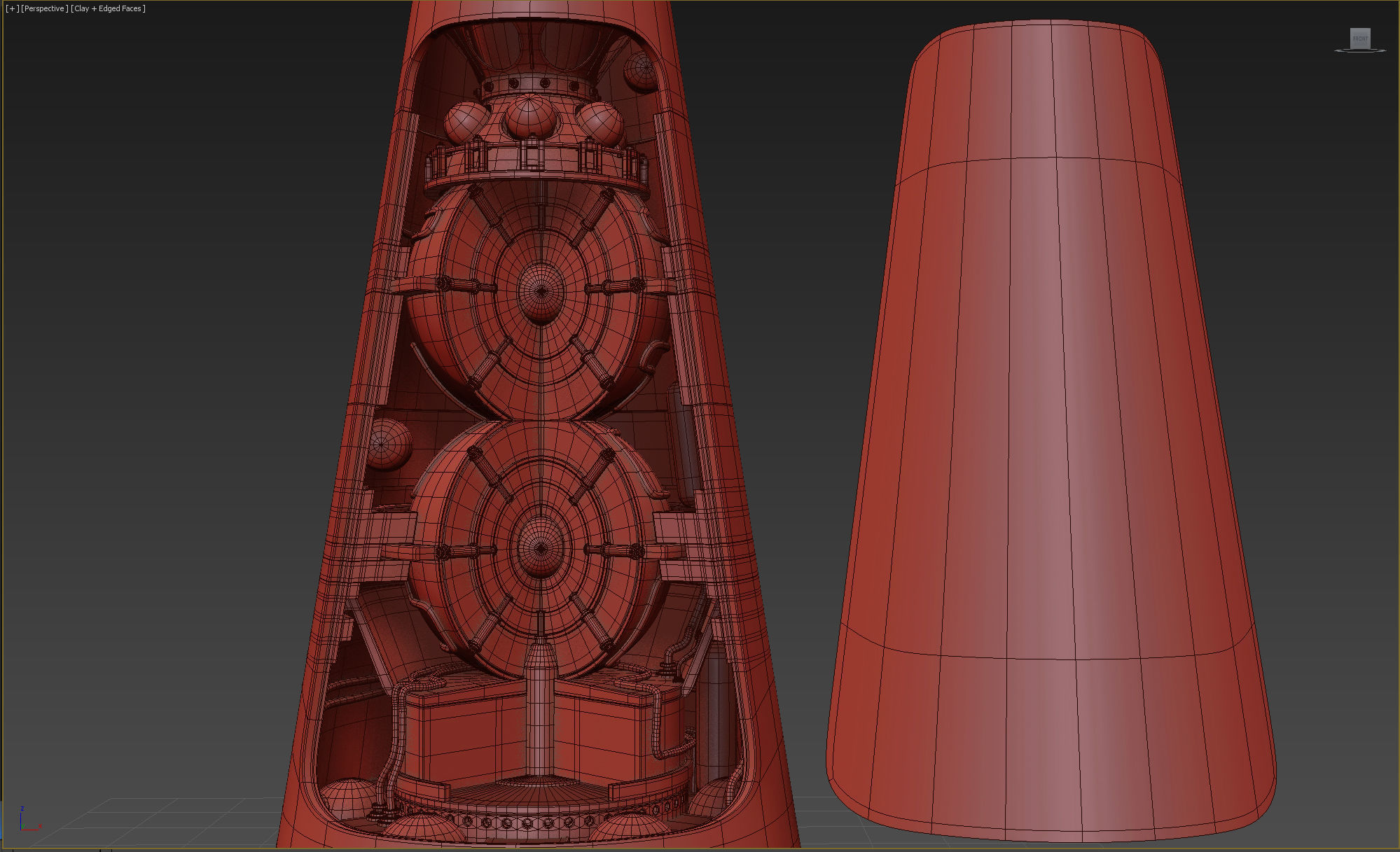 3D model Thermonuclear Warhead VR / AR / low-poly | CGTrader