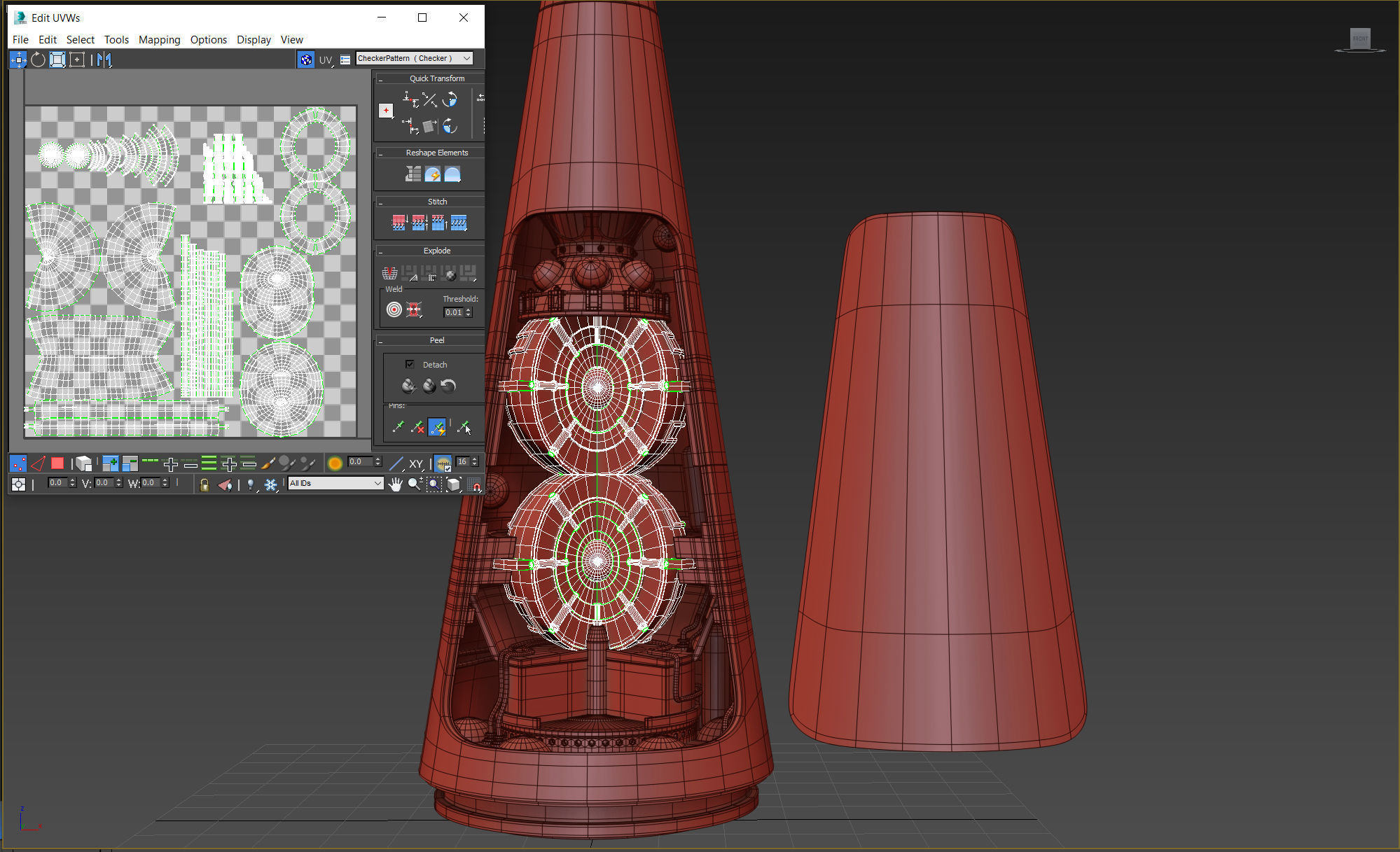 3D model Thermonuclear Warhead VR / AR / low-poly | CGTrader