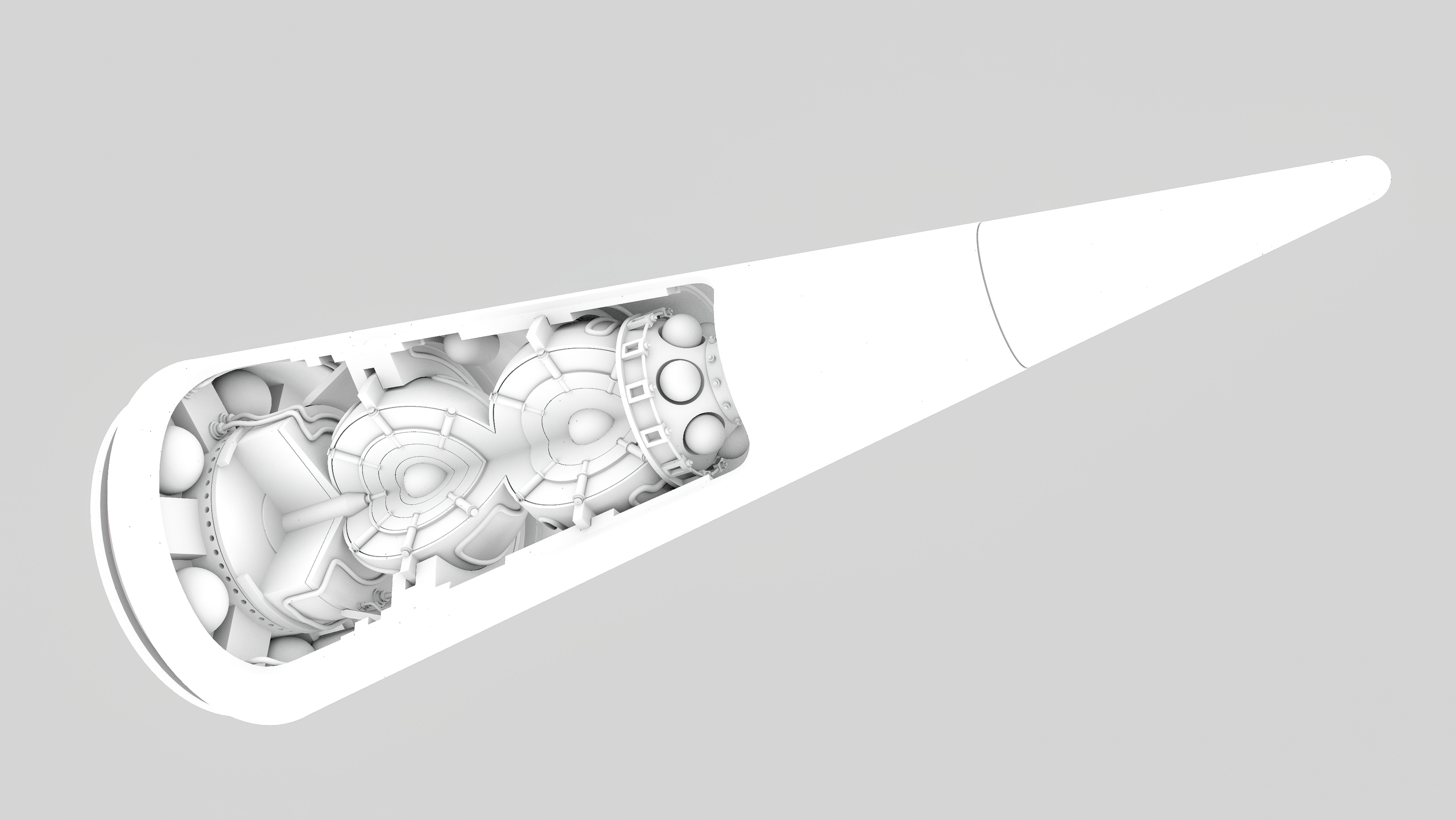 3D model Thermonuclear Warhead VR / AR / low-poly | CGTrader