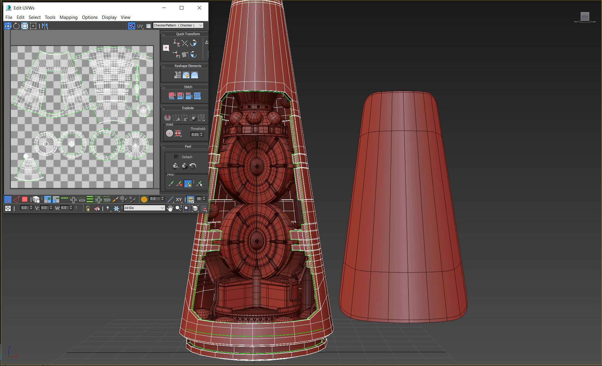 3D model Thermonuclear Warhead VR / AR / low-poly | CGTrader