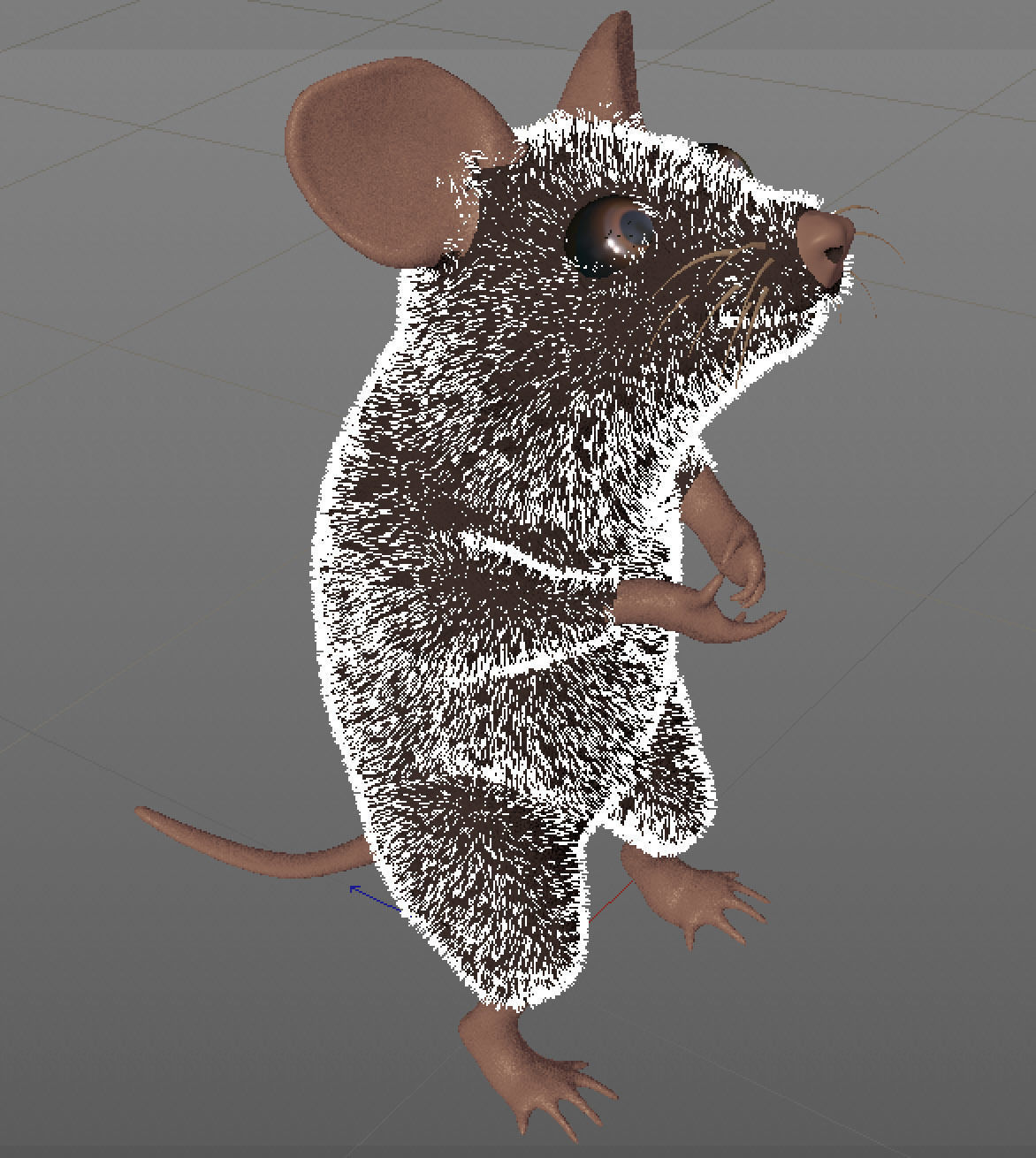 3D Mouse in pose 3D model | CGTrader