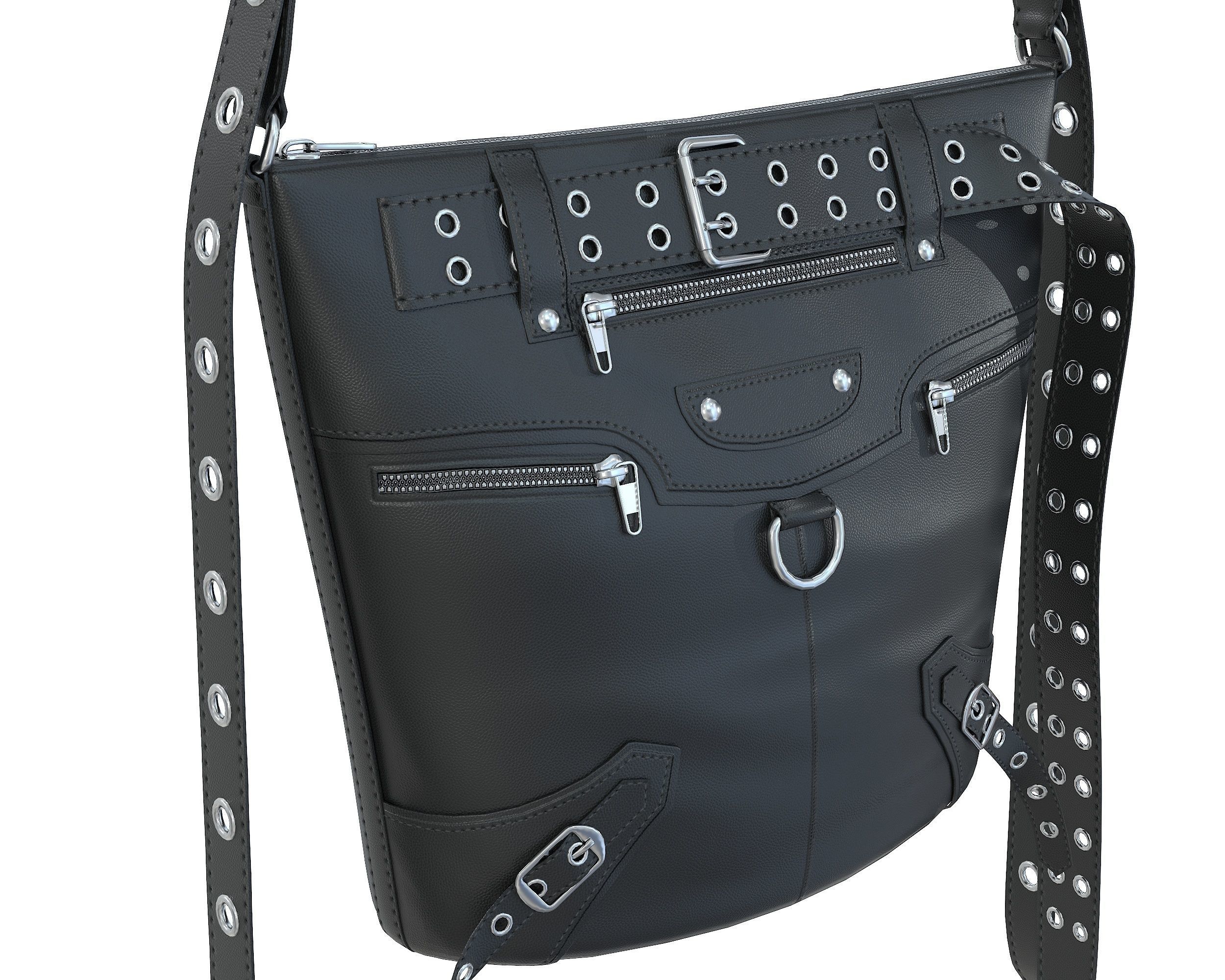 3D model Balenciaga Emo Bucket Bag VR / AR / low-poly | CGTrader