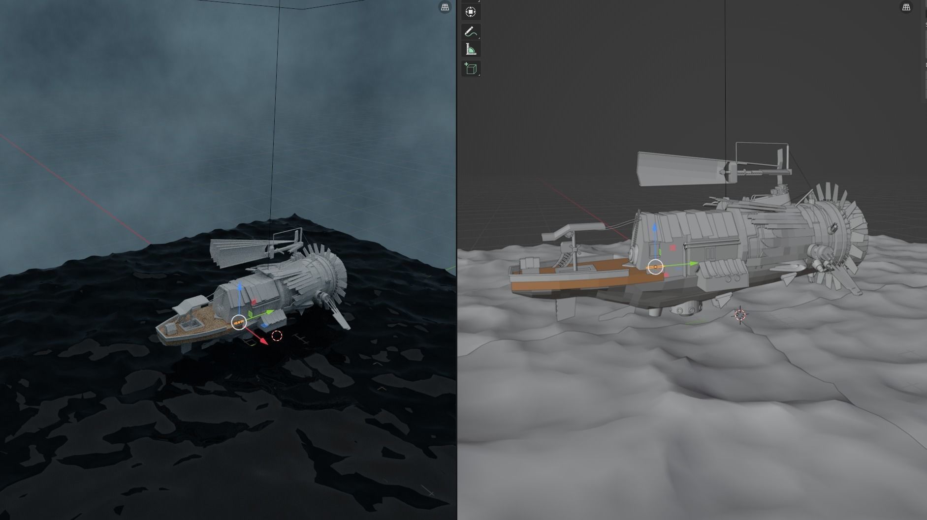 FAR changing tides 3D model animated | CGTrader