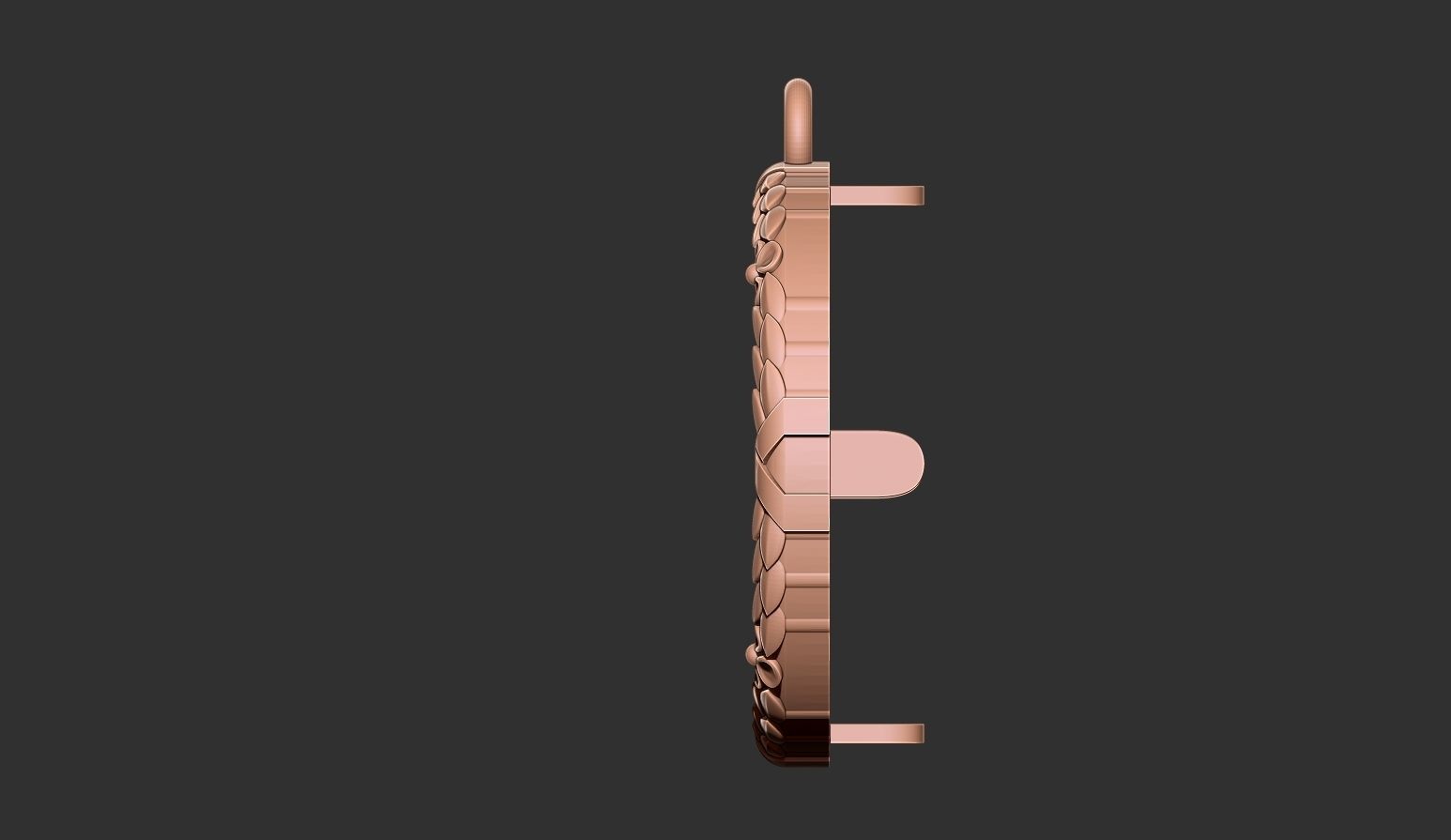 floral coin frame for british sovereign coin 3D model 3D printable ...