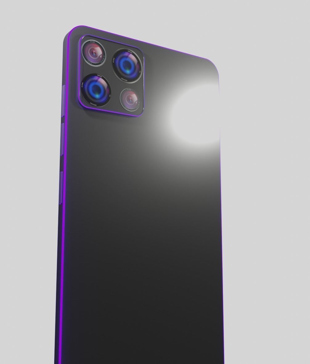 mobile phone with animated 3D model animated | CGTrader