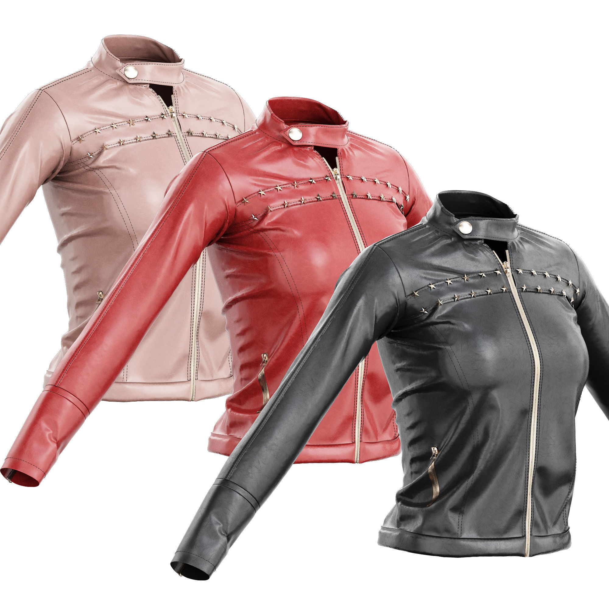 leather cloth 3D model | CGTrader