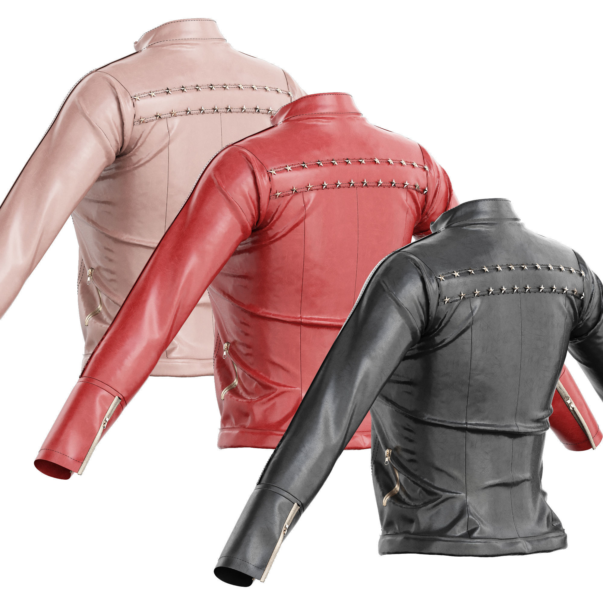 leather cloth 3D model | CGTrader