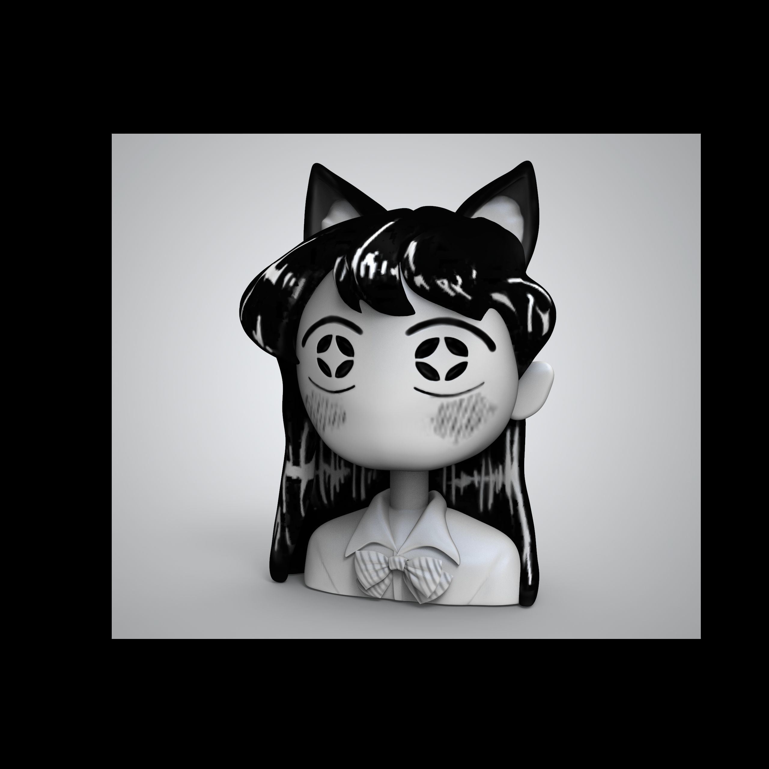 KOMI SAN WA KOMYUSHOU DESU 3D model 3D printable | CGTrader