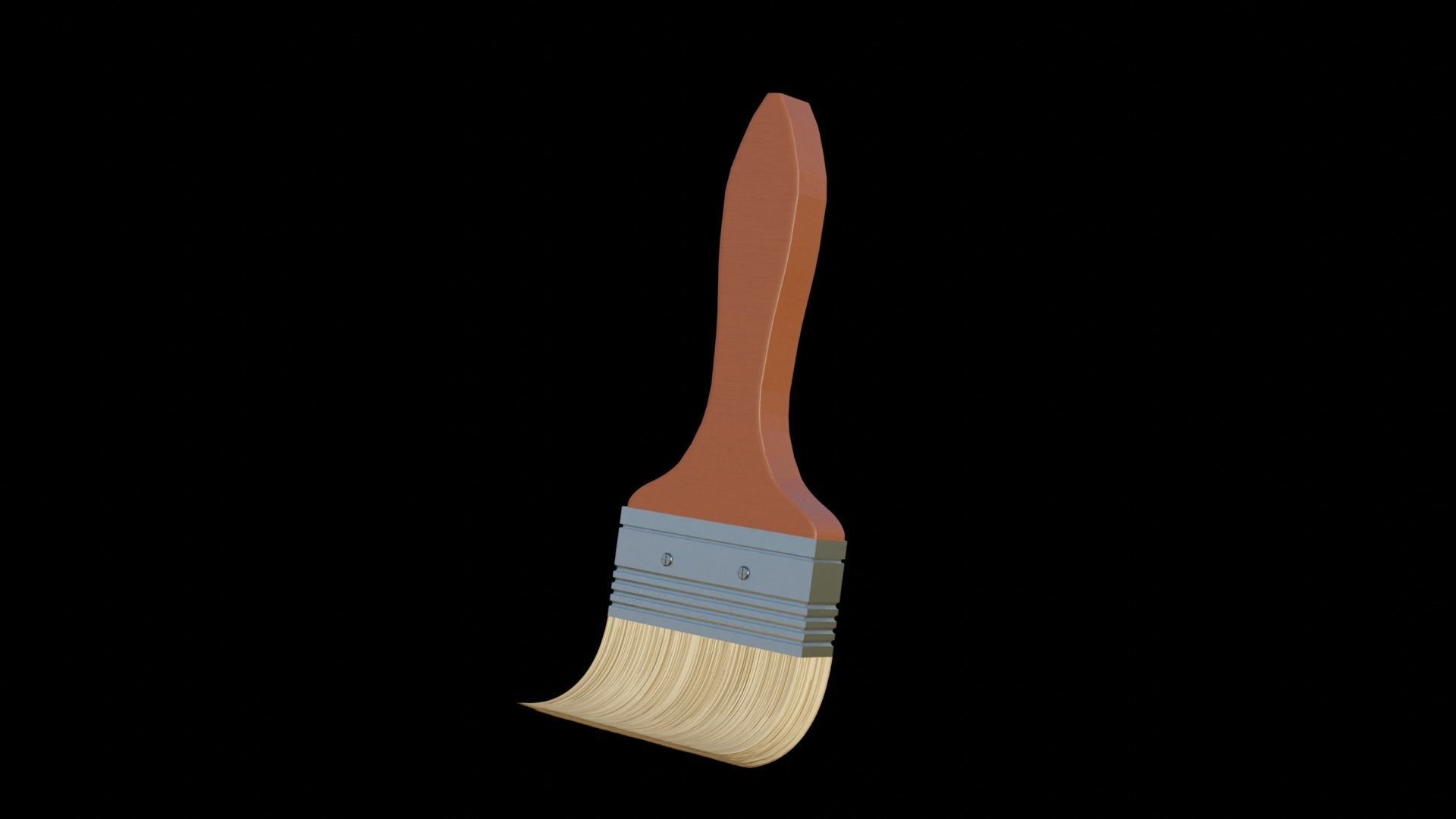 3D model Paint Brush with Dynamic Animations - Buy on CGTrader VR / AR ...