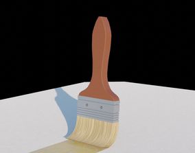 Animated Paint brush 3D Models | CGTrader